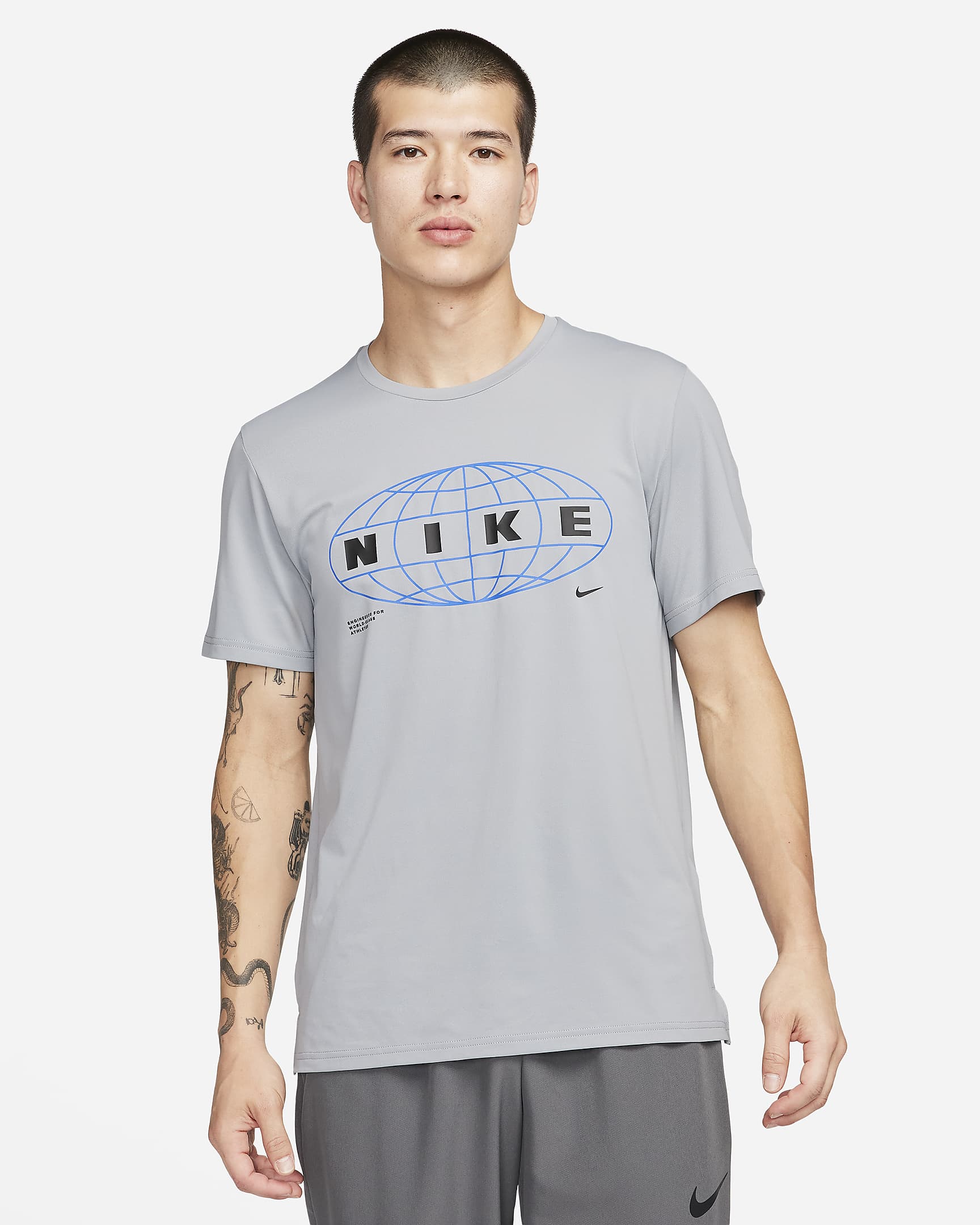 Nike Pro Dri-FIT Men's Graphic Short-Sleeve Top. Nike SG