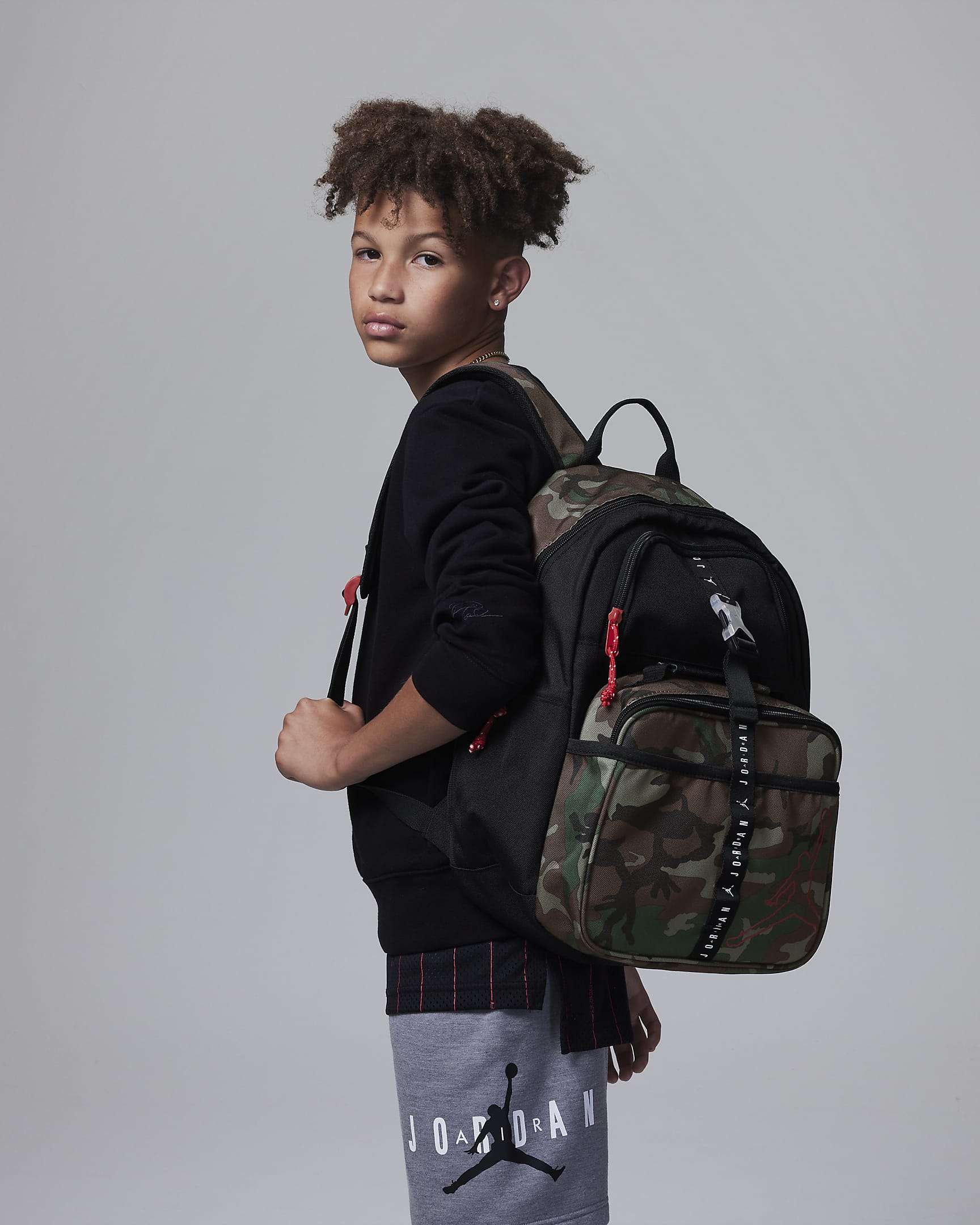 Air Jordan Lunch Backpack Big Kids' Backpack (18L) and Lunch Bag (3L ...