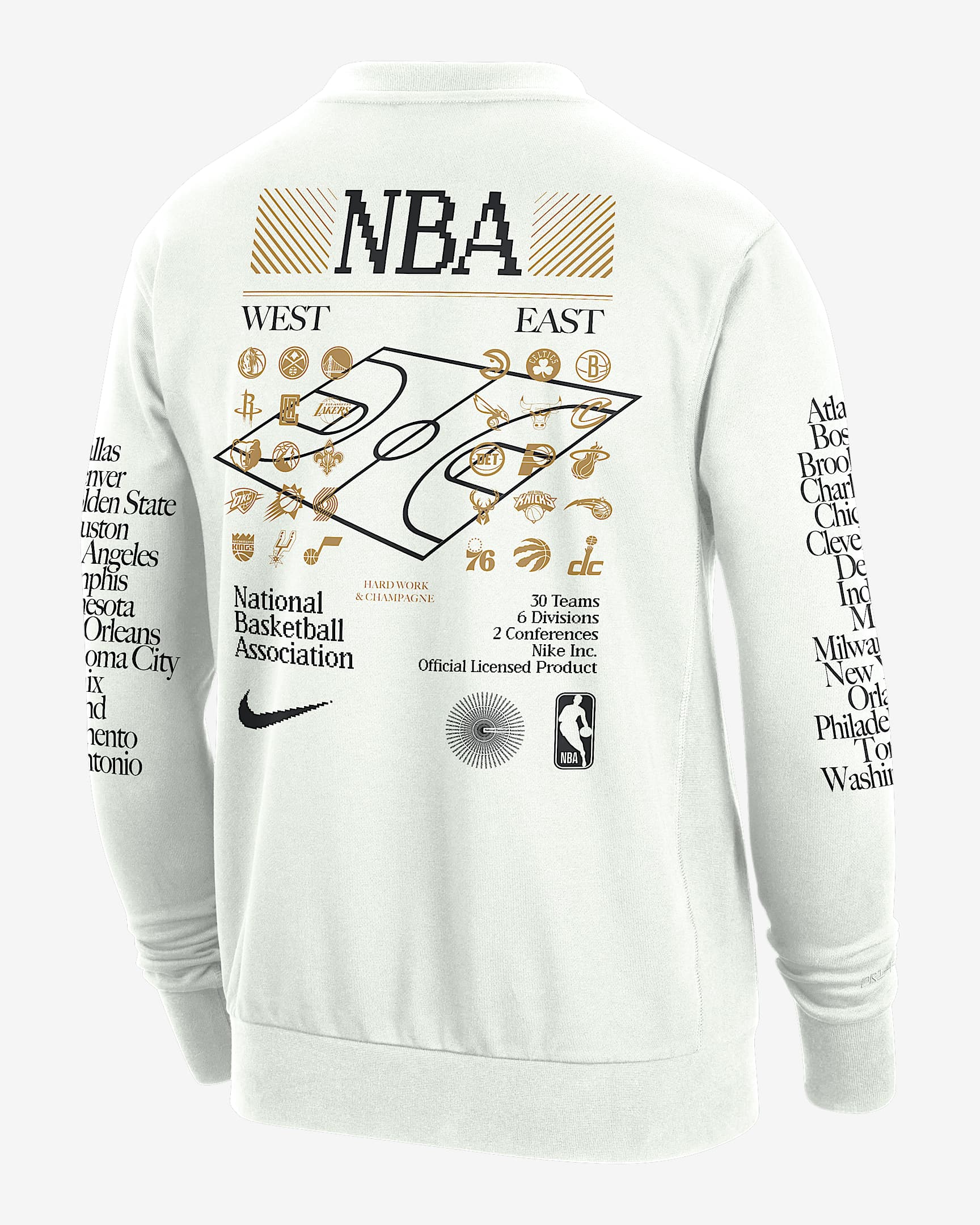 Team 31 Standard Issue Men's Nike Dri-FIT NBA Crew-Neck Top. Nike LU