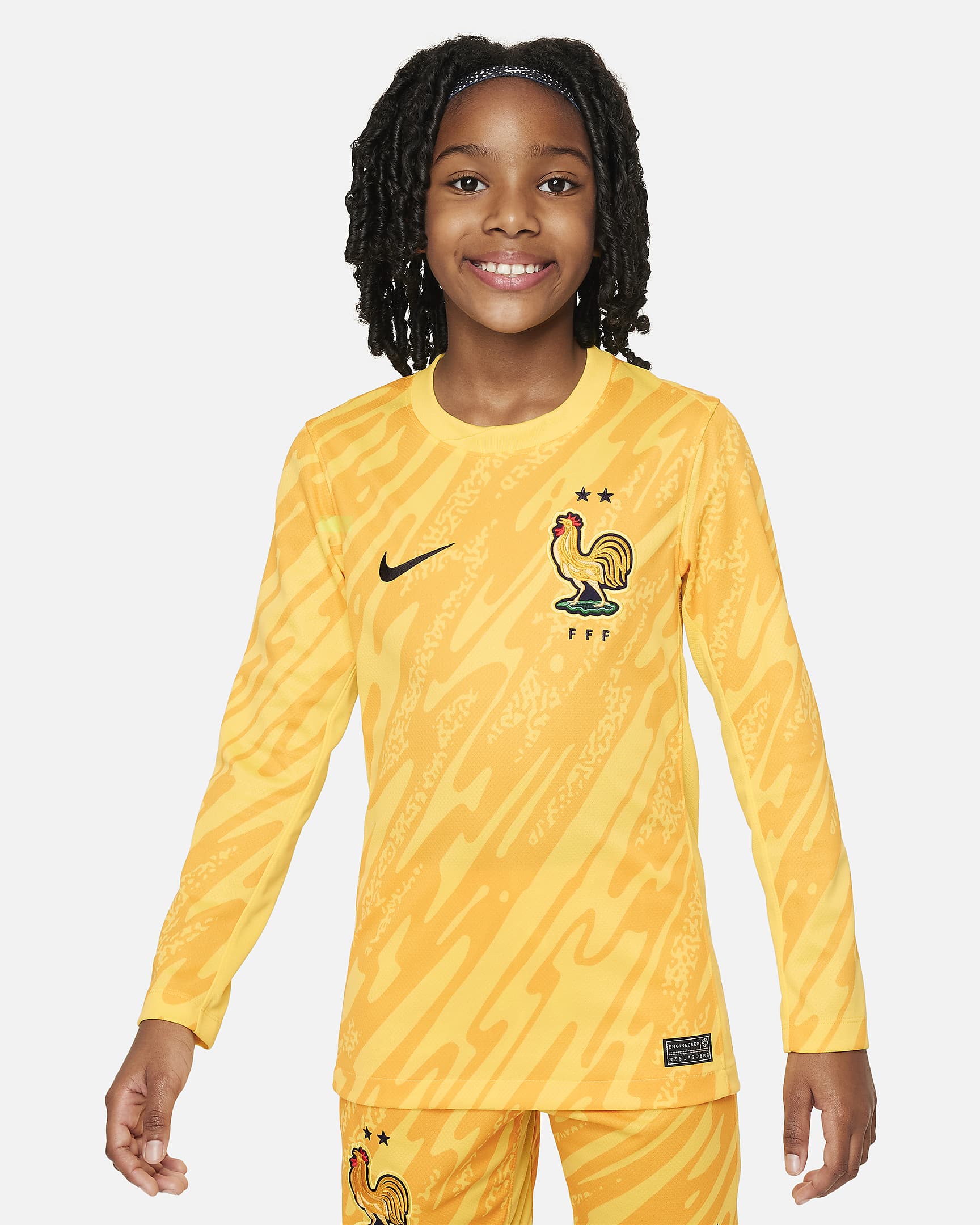 FFF 2024 Stadium Goalkeeper Older Kids' Nike Dri-FIT Football Replica ...