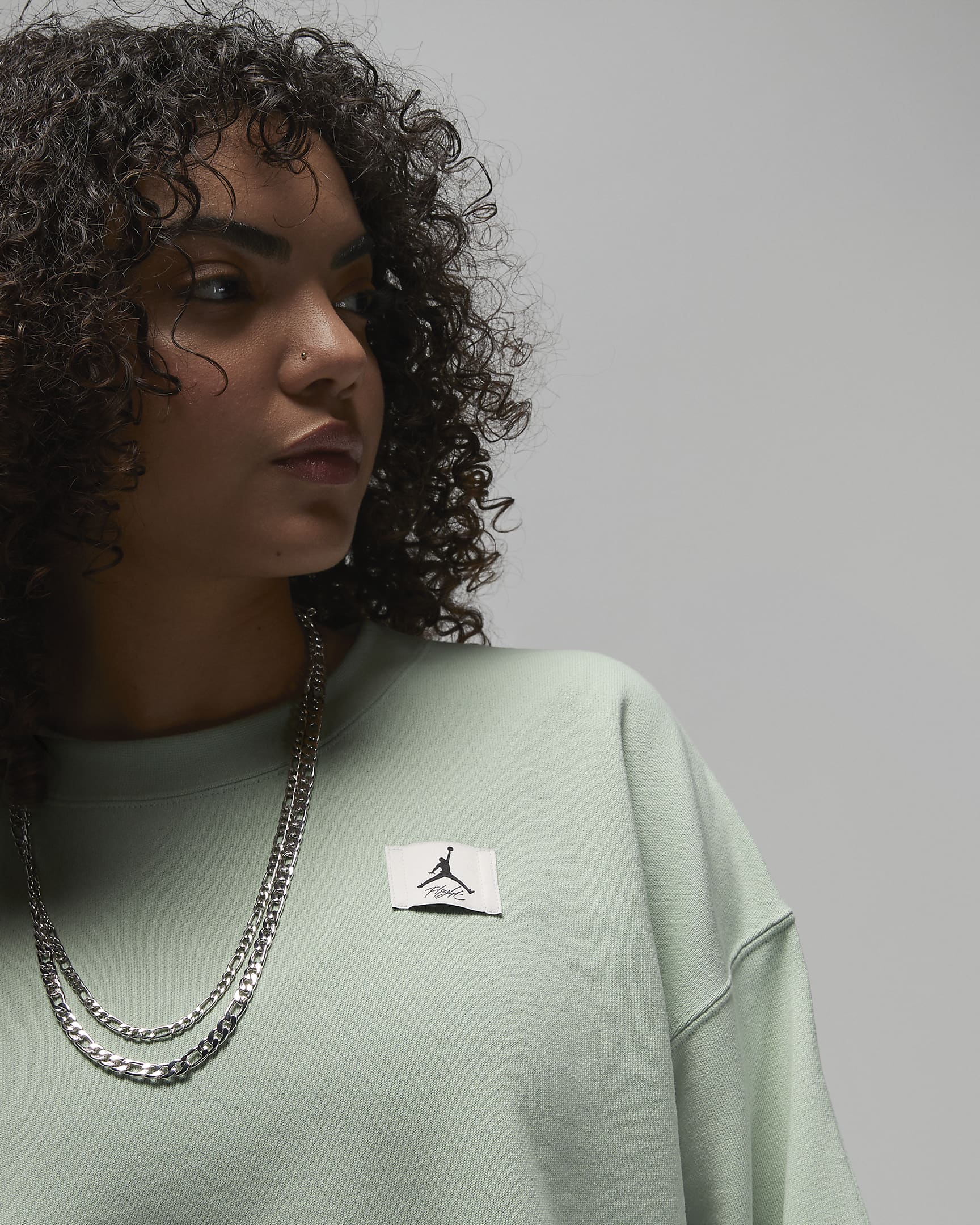 Jordan Flight Women's Fleece Crew. Nike LU