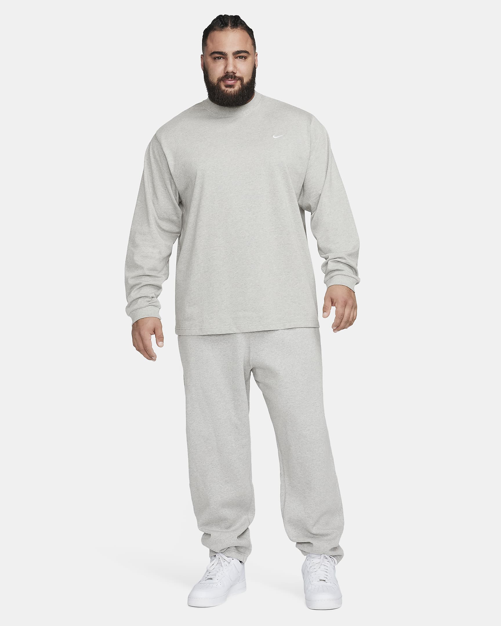 Nike Solo Swoosh Men's Long-Sleeve Top. Nike BG