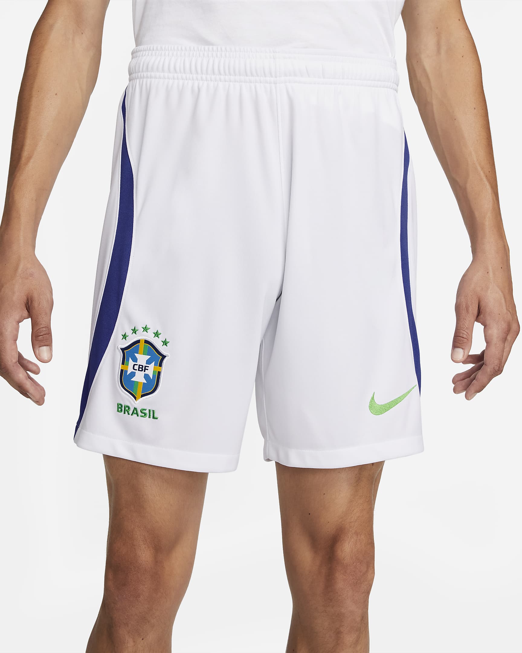 Brazil 2022/23 Stadium Away Men's Nike Dri-FIT Football Shorts. Nike NO