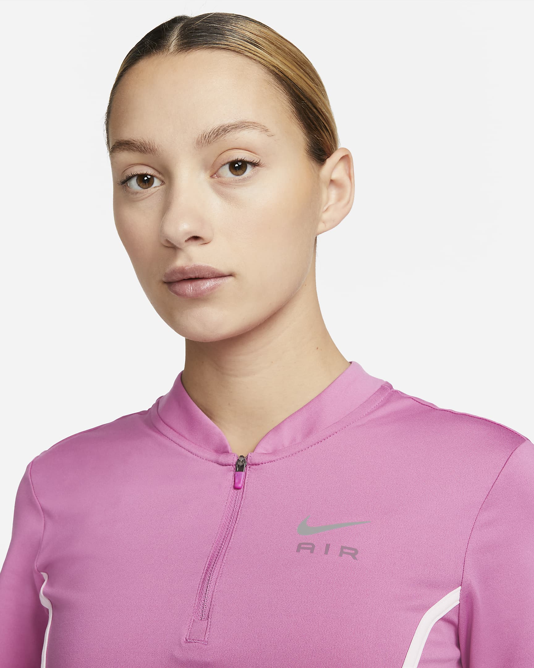 Nike Air Dri-FIT Women's Short-Sleeve 1/4-Zip Running Top. Nike ID
