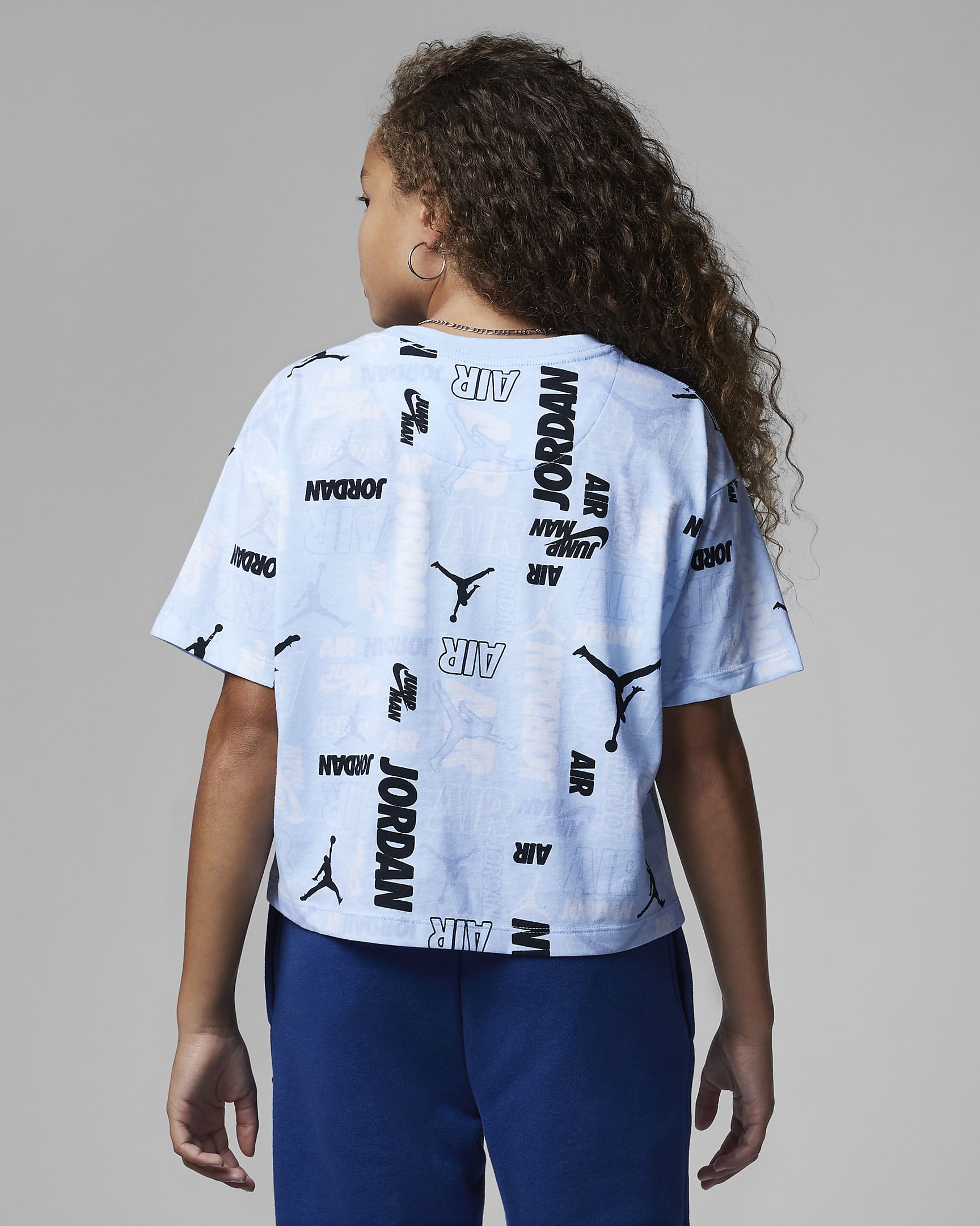 Jordan Cool Stack Printed Tee Big Kids' T-Shirt. Nike.com