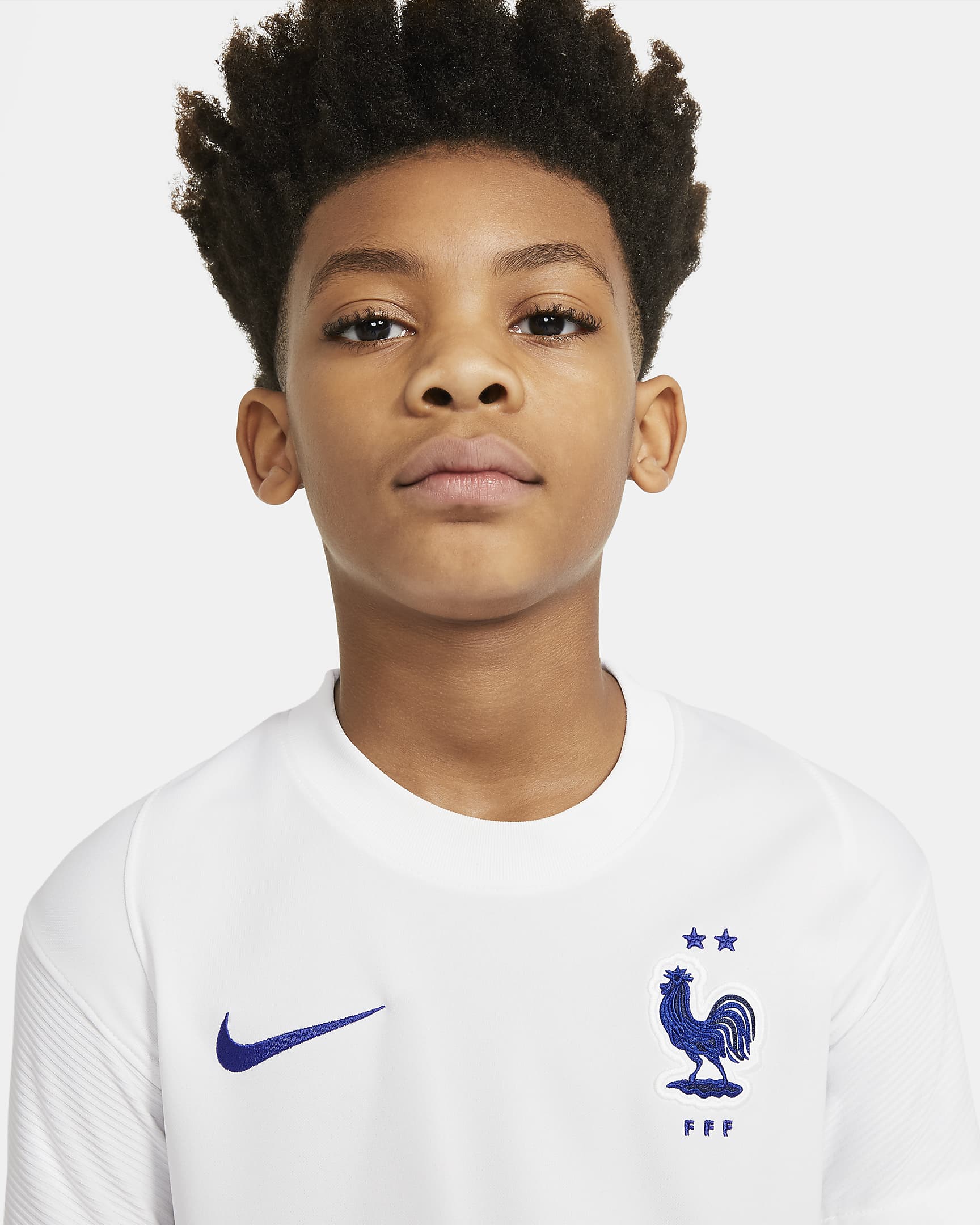 FFF 2020 Stadium Away Older Kids' Football Shirt. Nike DK