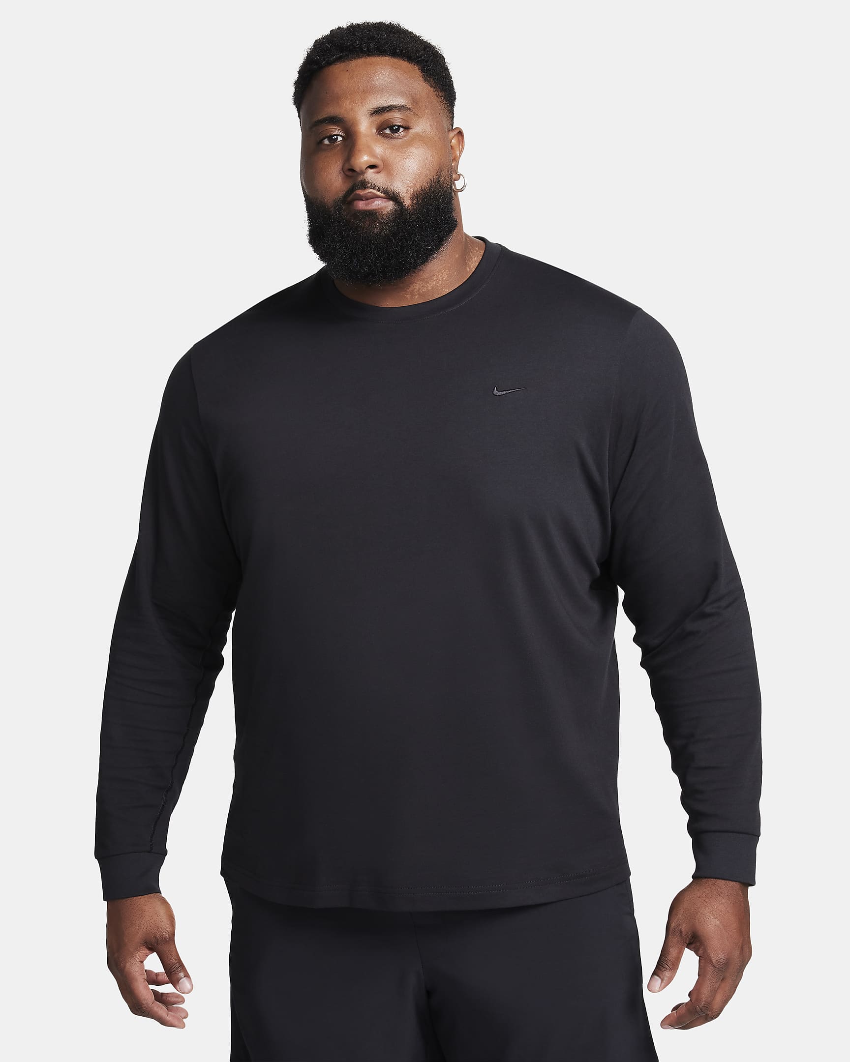 Nike Primary Mens Dri Fit Long Sleeve Versatile Top