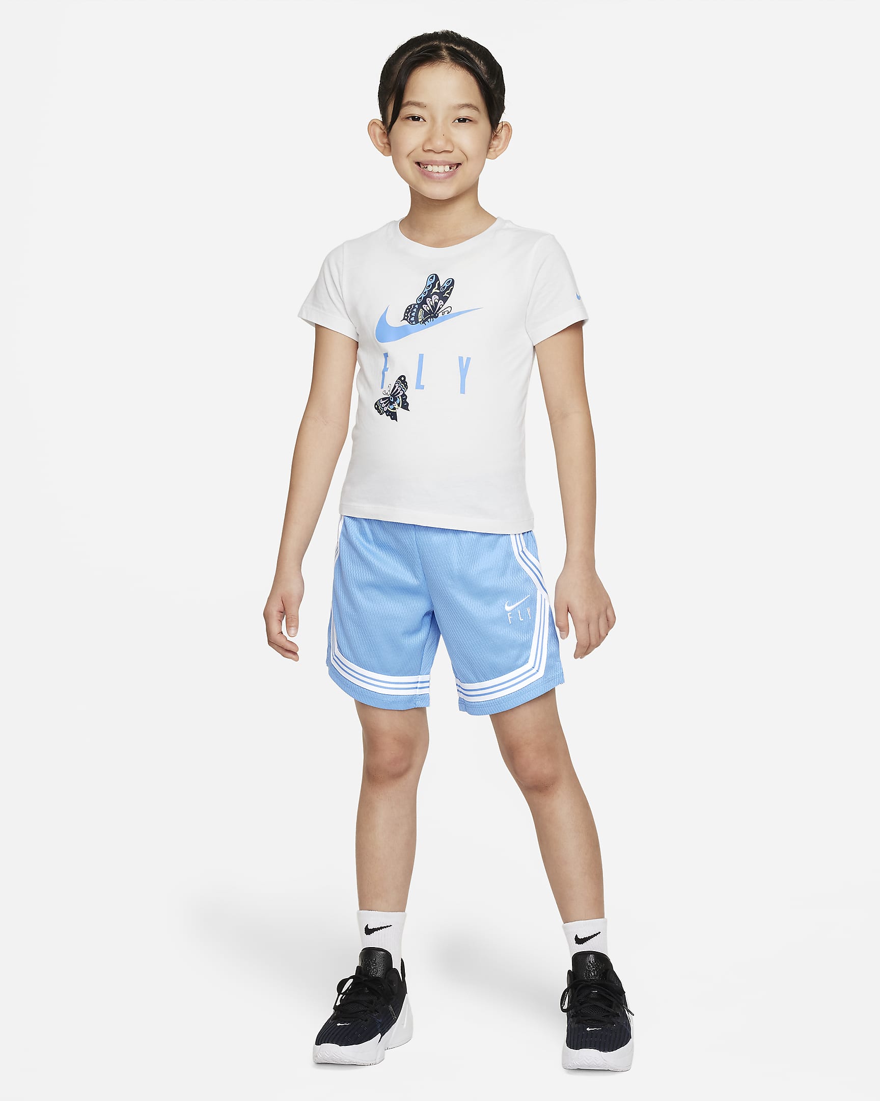 Nike Dri-FIT Fly Crossover Little Kids' 2-Piece Tee Set. Nike.com