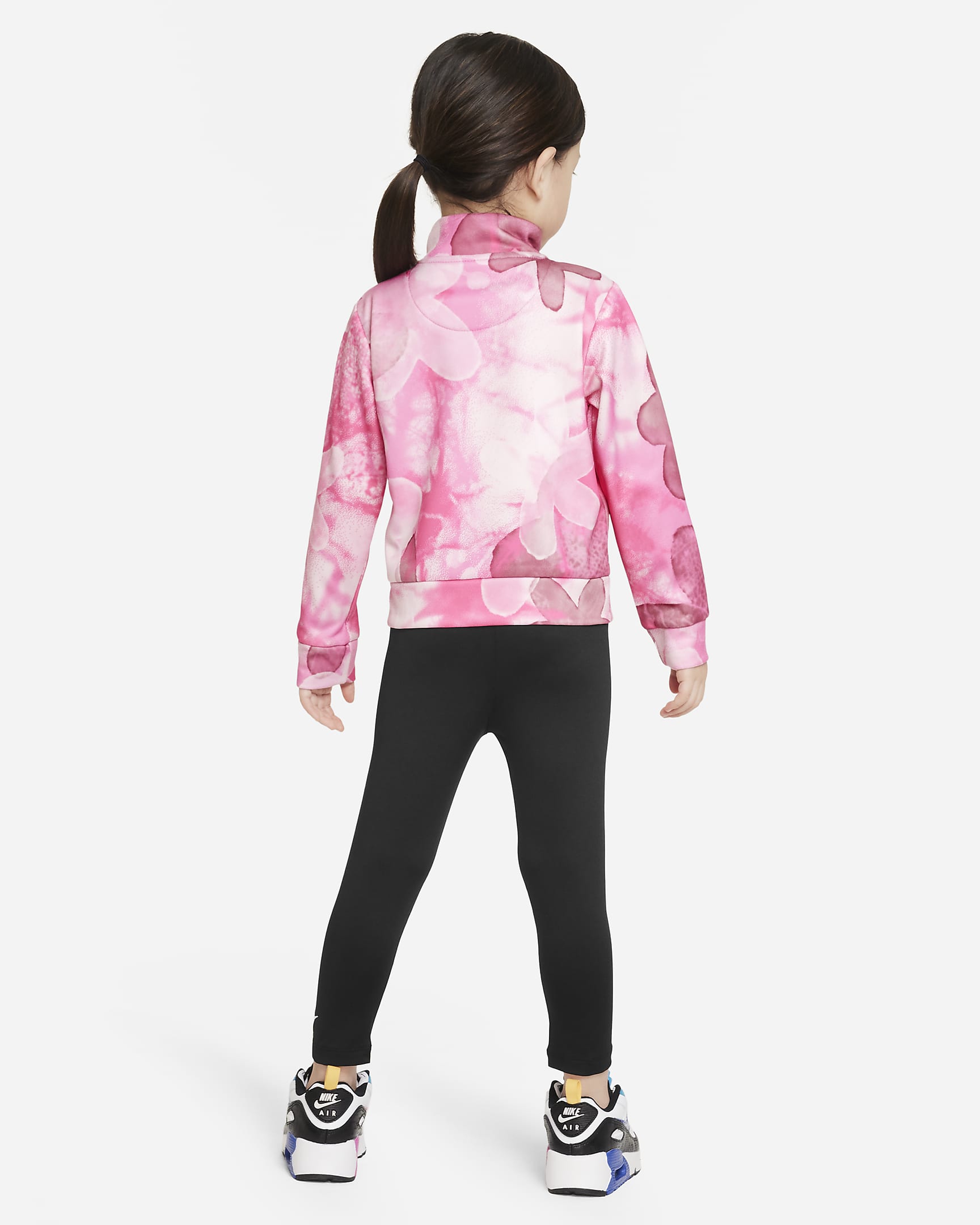 Conjunto Dri-FIT de dos piezas infantil Nike Sci-Dye Full-Zip Jacket and Leggings Set. Nike.com