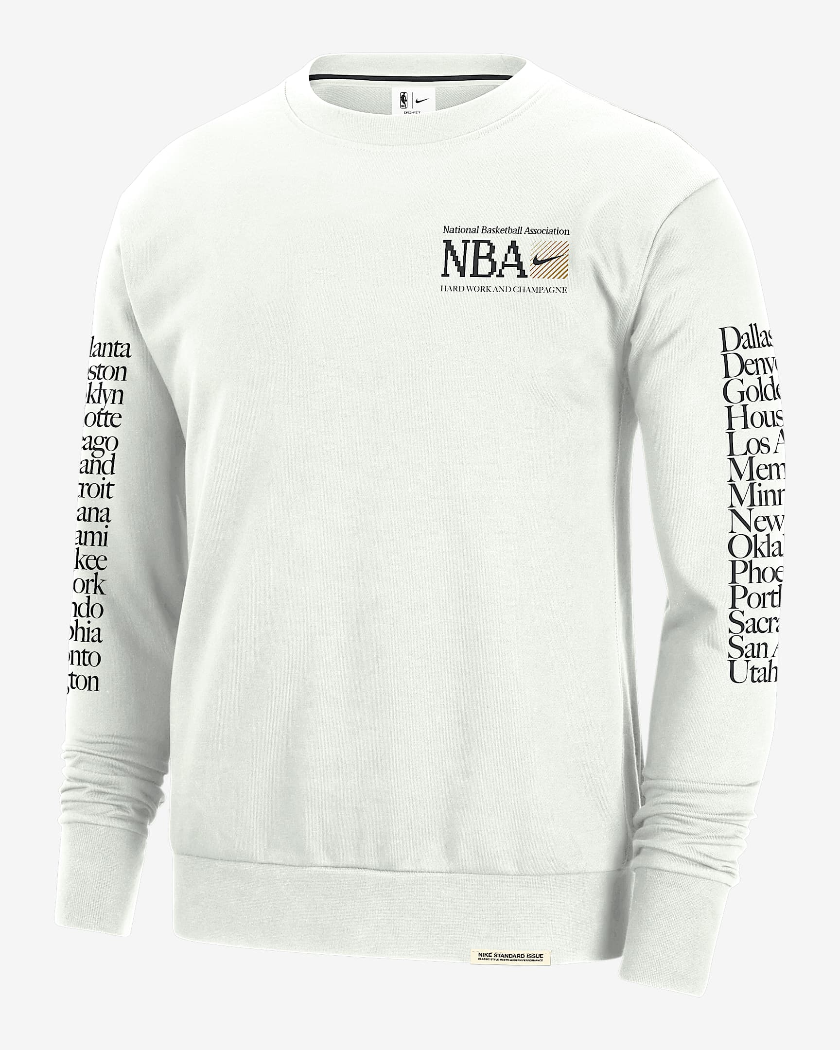 Team 31 Standard Issue Men's Nike Dri-FIT NBA Crew-Neck Top. Nike LU