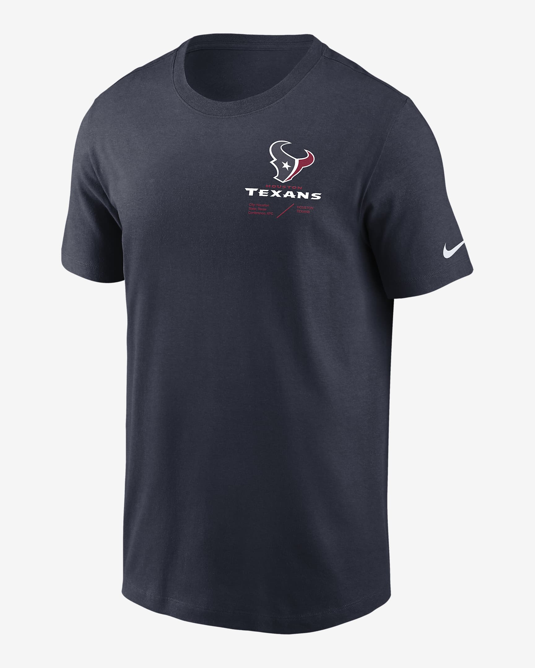 Playera para hombre Nike Dri-FIT Lockup Team Issue (NFL Houston Texans ...