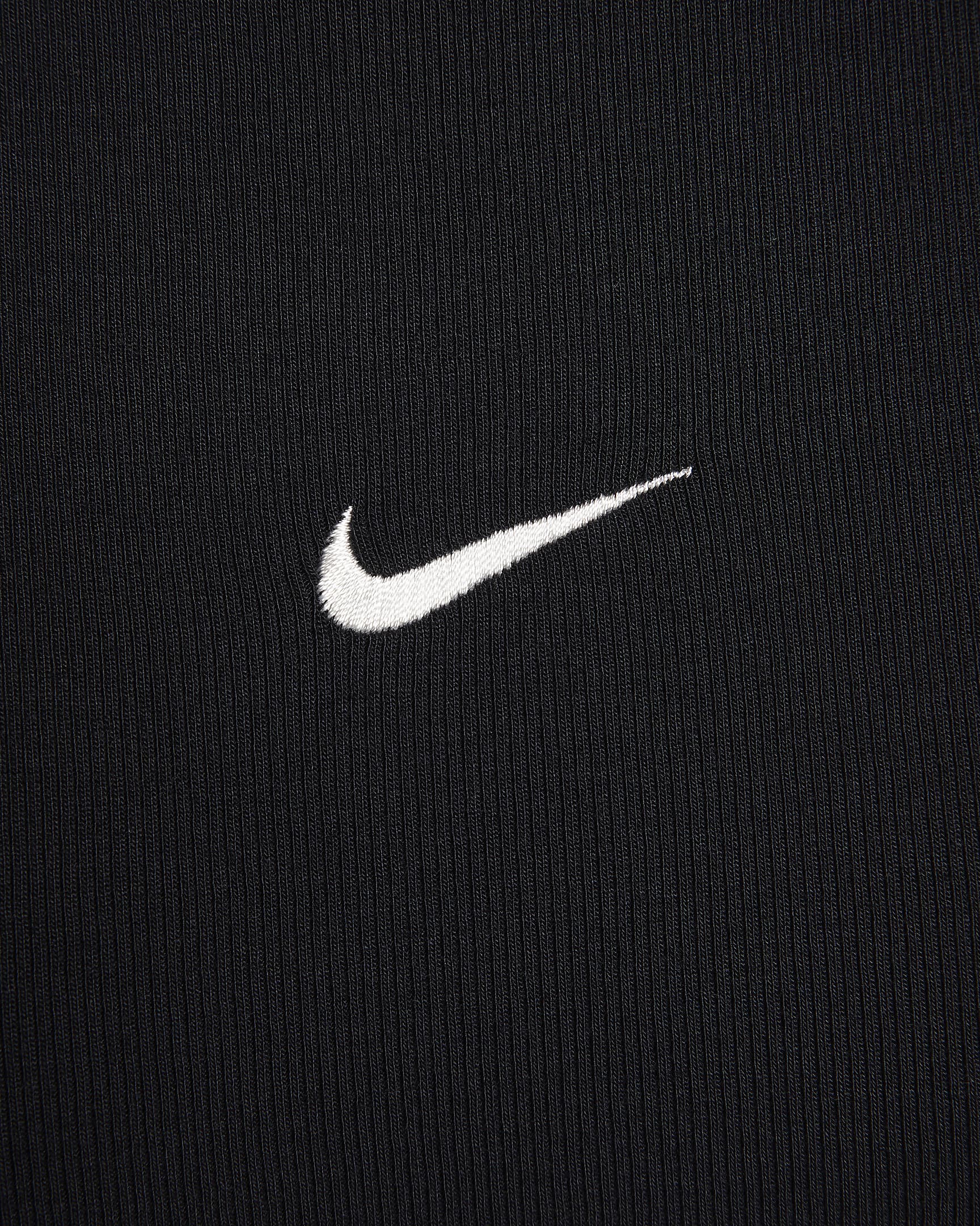 Nike Sportswear Essential Women's Ribbed Long-Sleeve Mod Crop Top (Plus ...