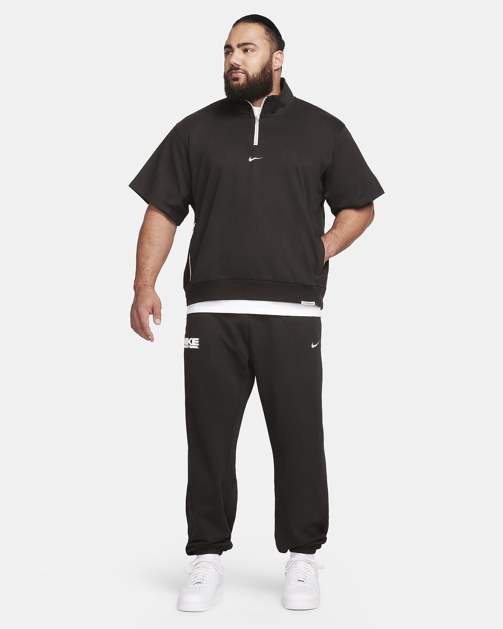 Nike Dri-FIT Standard Issue Men's 1/4-Zip Short-Sleeve Basketball Top ...