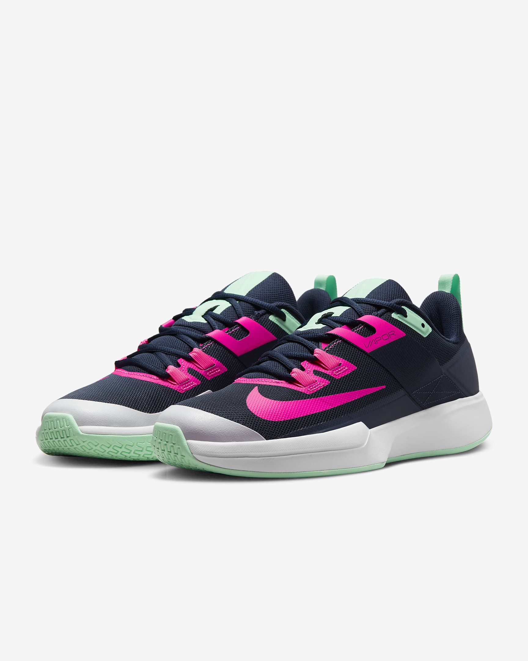 NikeCourt Vapor Lite Men's Hard Court Tennis Shoes. Nike ID