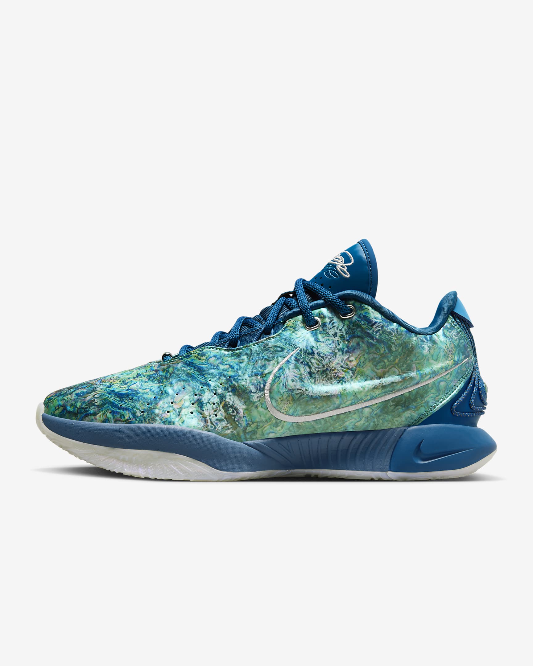 LeBron XXI 'Abalone' Basketball Shoes. Nike CZ