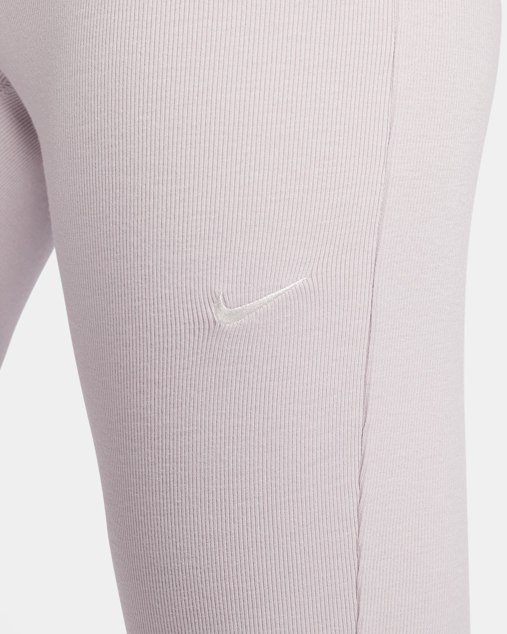 Nike Sportswear Chill Knit Womens Tight Mini Rib Flared Leggings Nike In