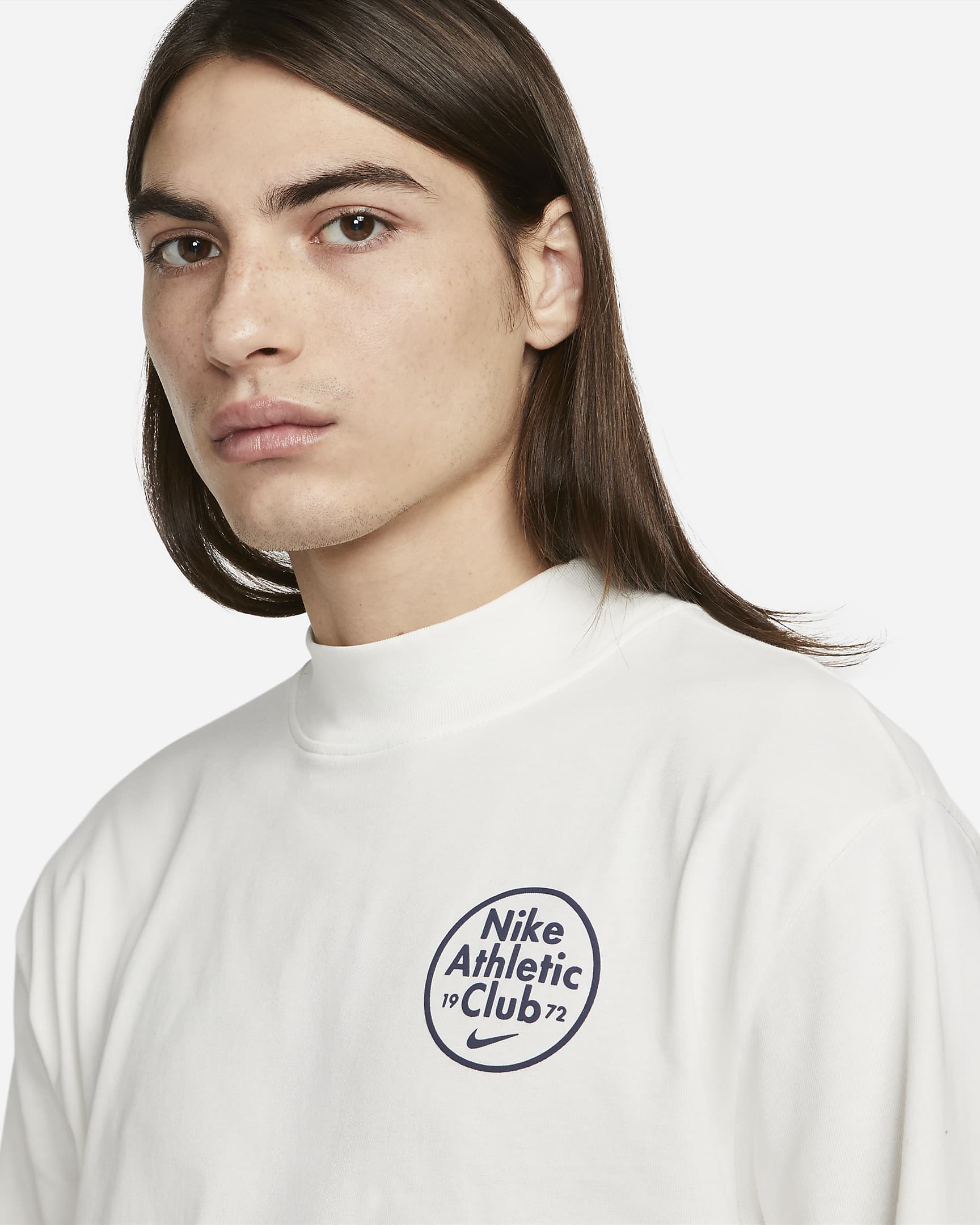 Nike Sportswear Trend Men's Long-Sleeve Mock-Neck T-Shirt. Nike UK