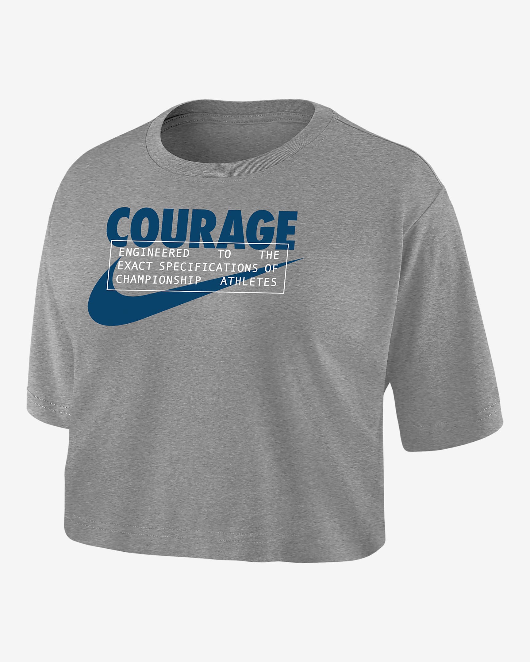 North Carolina Courage Women's Nike Dri-FIT Soccer Cropped T-Shirt ...