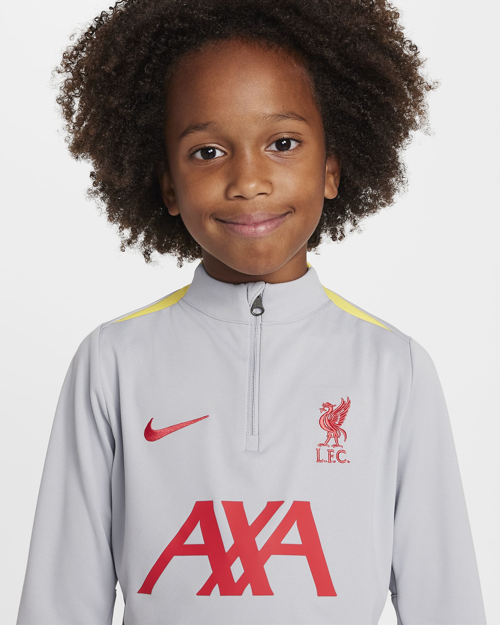 Liverpool F.C. Academy Pro Third Younger Kids' Nike Dri-FIT Football Knit Drill Top. Nike CA