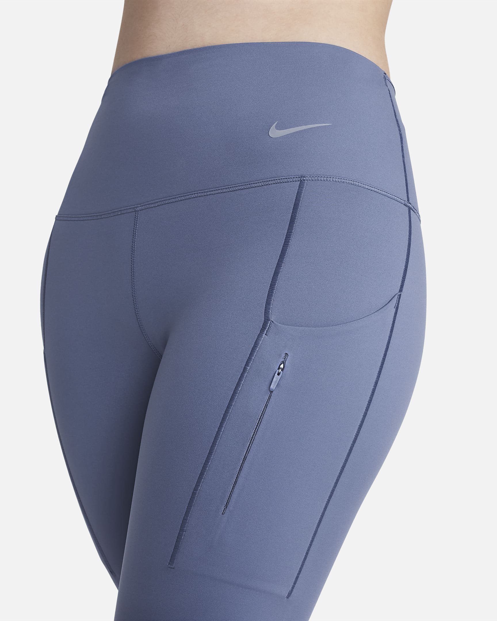 Legging 7/8 taille haute avec poches Therma-FIT Nike Go pour femme. Nike BE