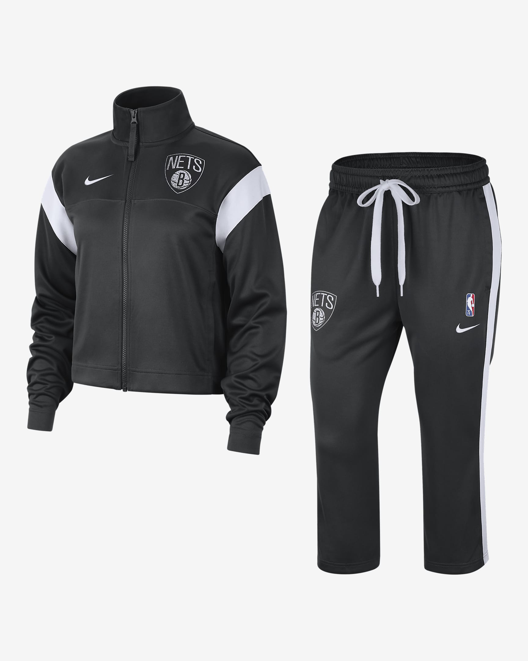 Brooklyn Nets Courtside Women's Nike NBA Tracksuit. Nike AT