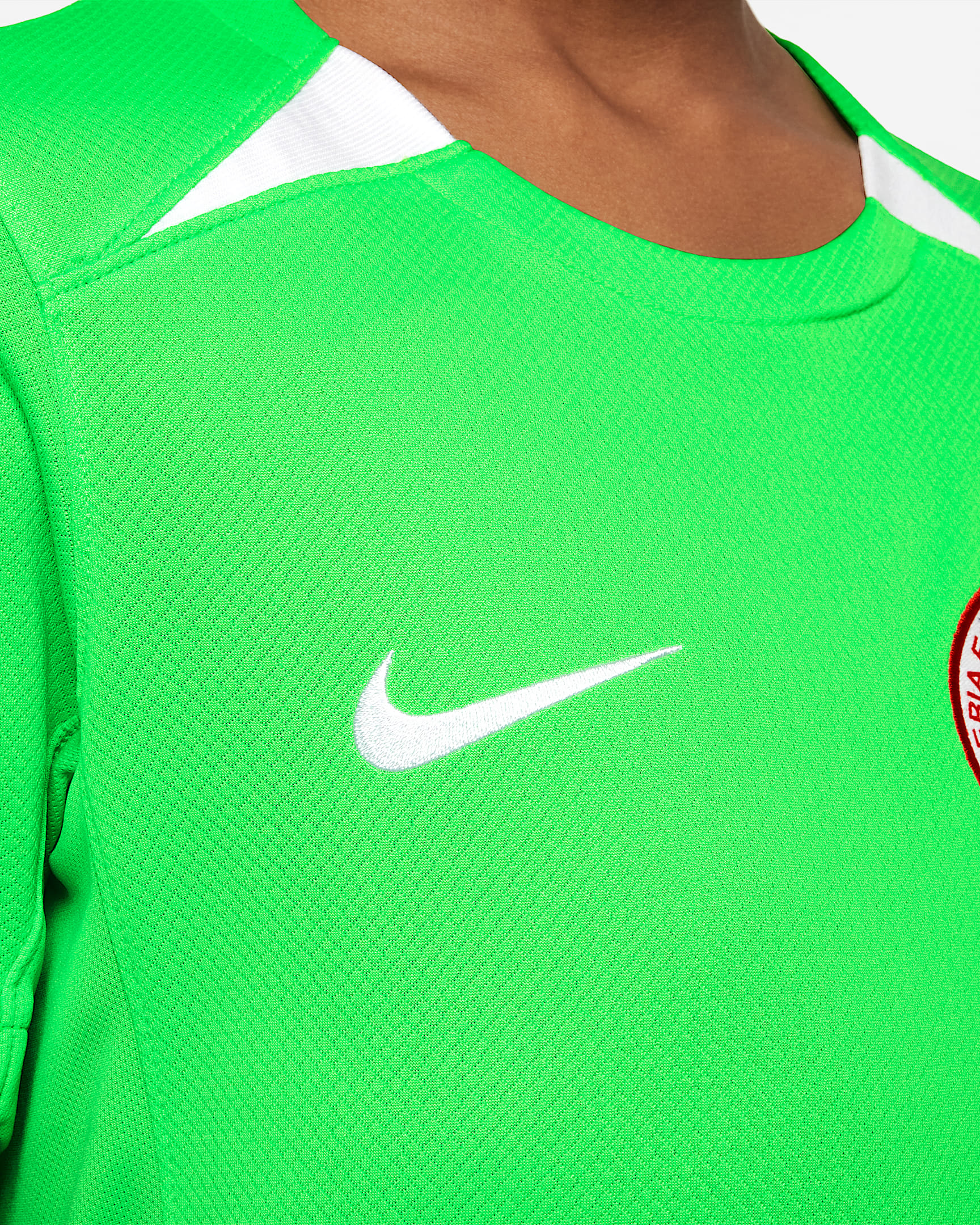 Nigeria 2023 Stadium Home Older Kids' Nike Dri-FIT Football Shirt. Nike UK