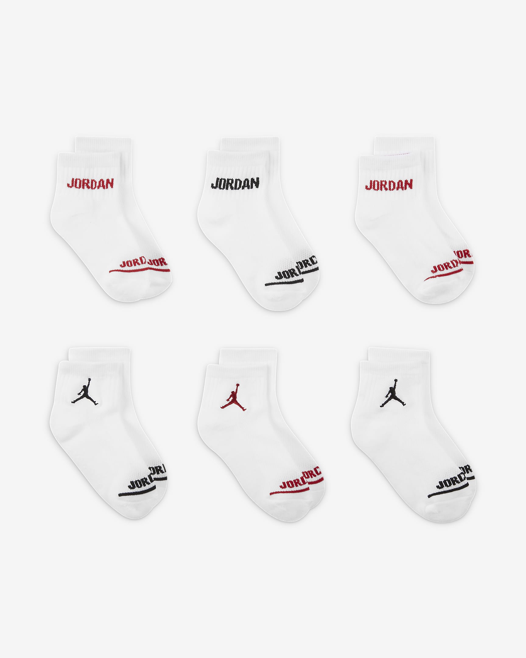 Jordan Legend Kids' Ankle Socks Box Set (6-Pairs). Nike.com
