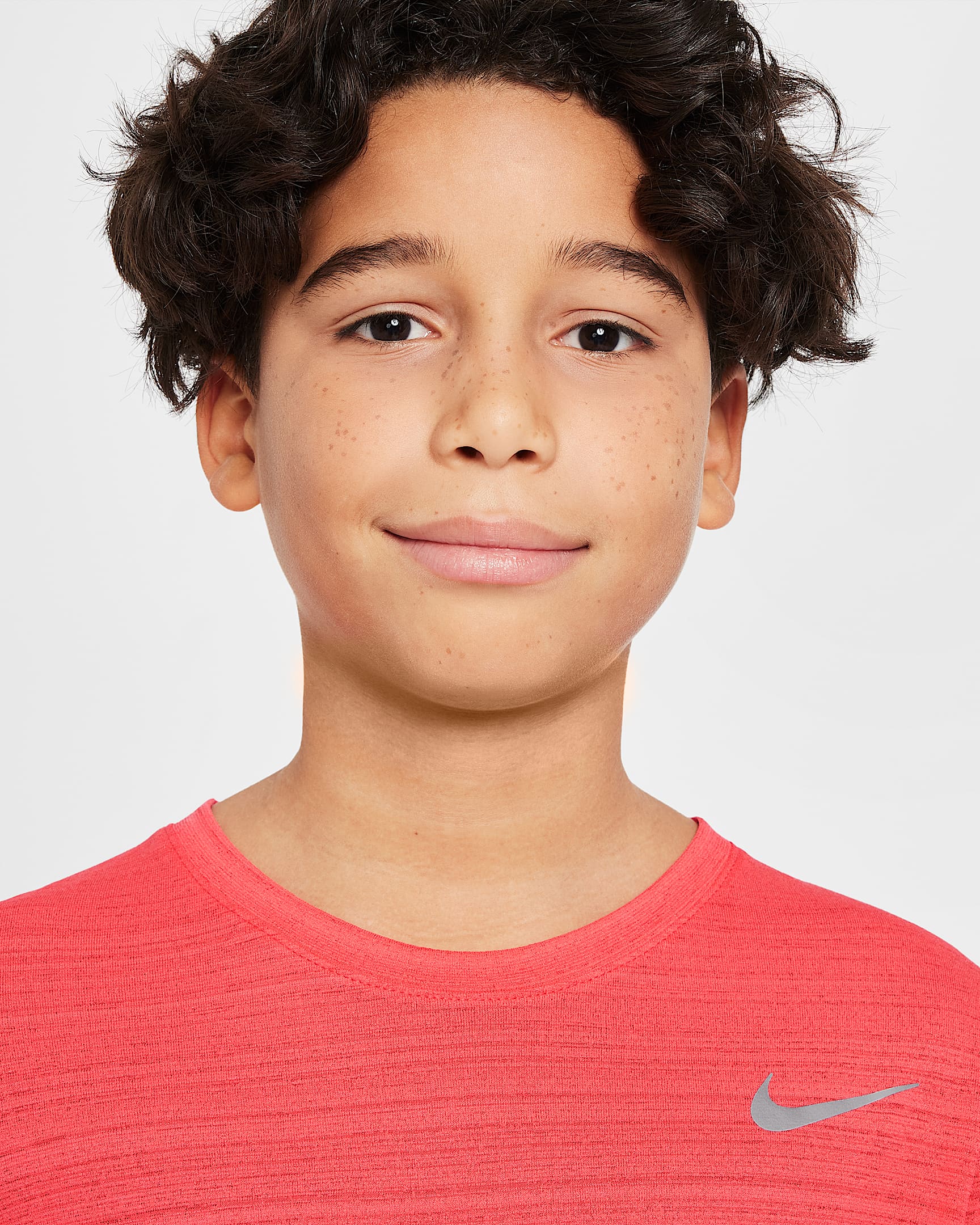 Nike Dri-FIT Miler Older Kids' (Boys') Training Top. Nike UK