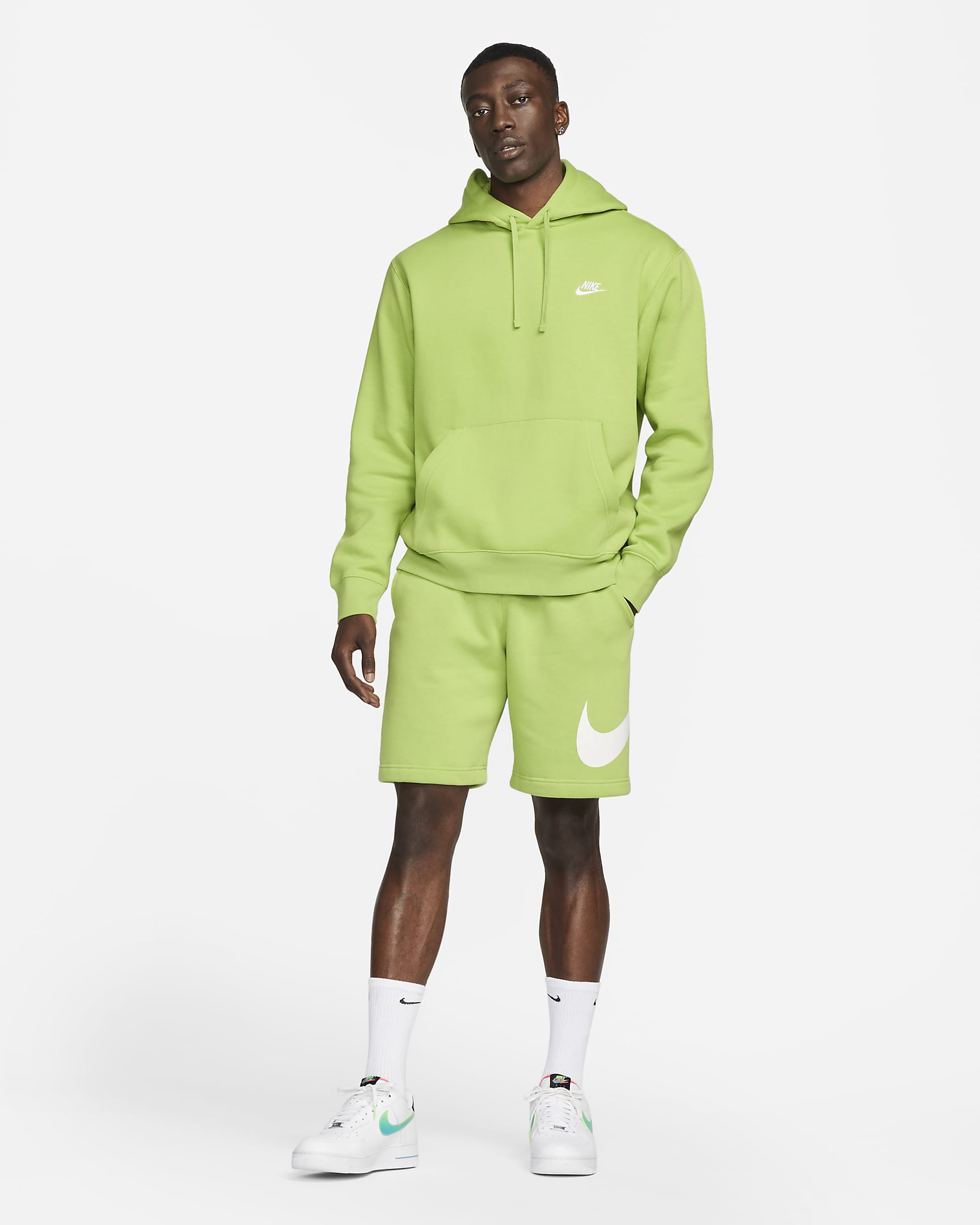 Nike Sportswear Club Men's Graphic Shorts. Nike AT