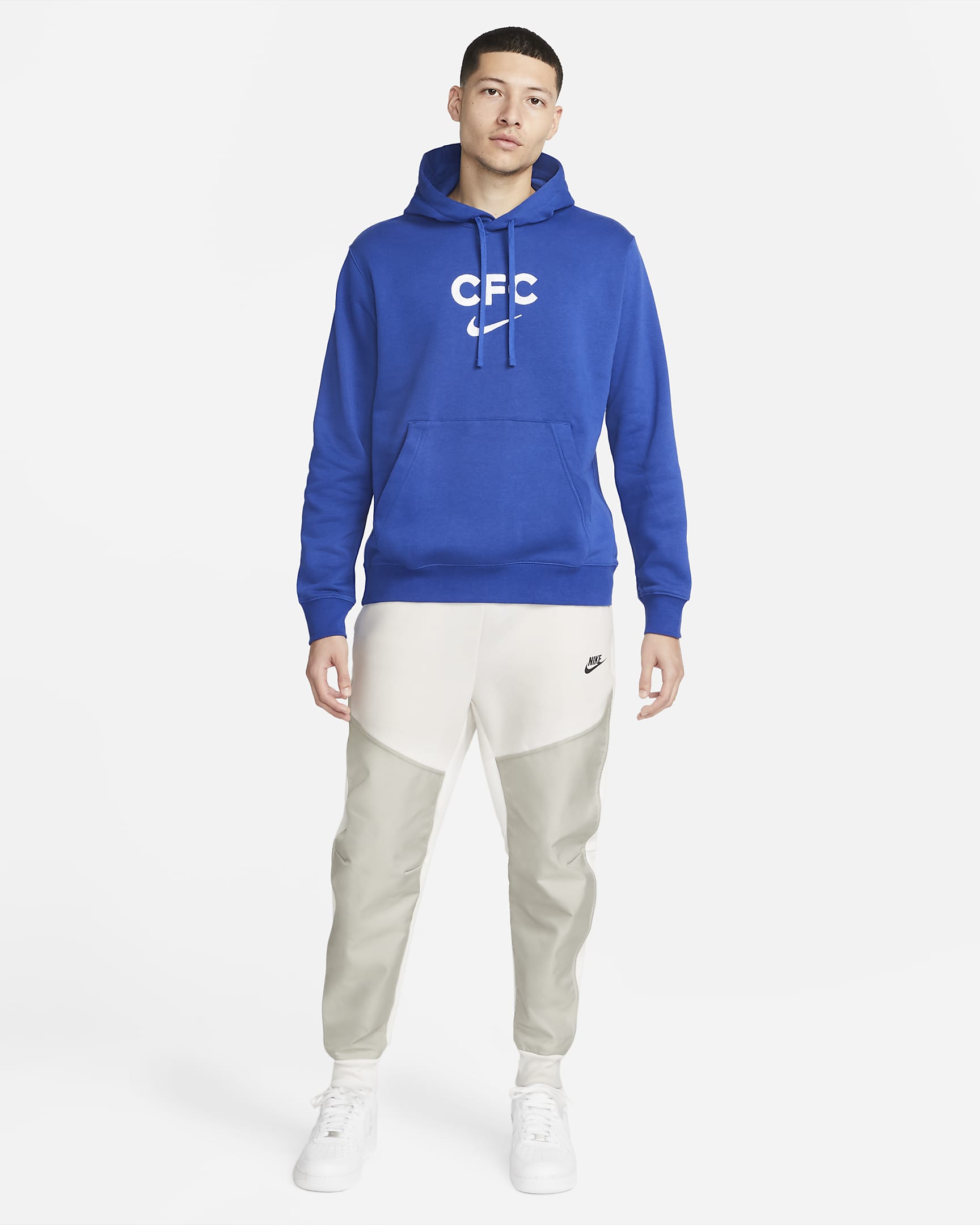 Sweat à capuche Chelsea FC Club Fleece pour Homme. Nike BE