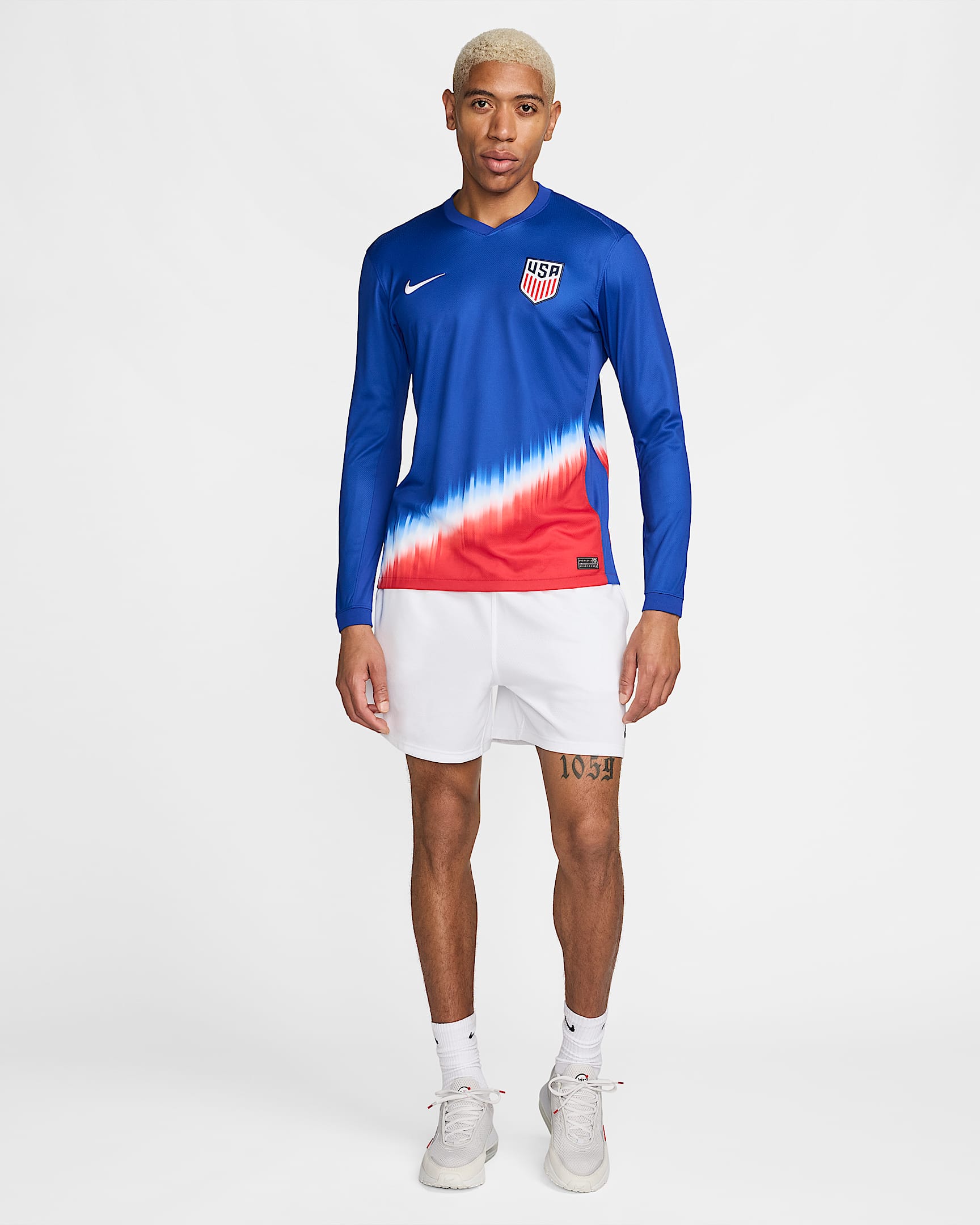 USMNT 2024 Stadium Away Men's Nike Dri-FIT Soccer Long-Sleeve Replica ...