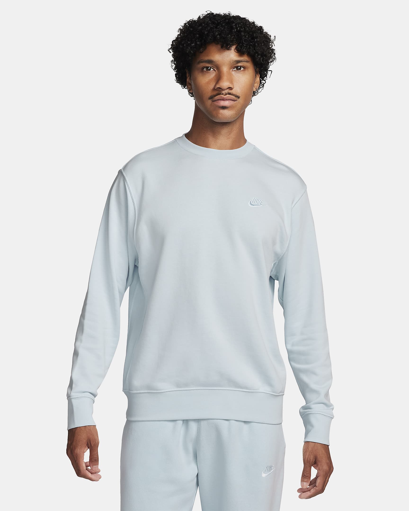 Nike Sportswear Club Men's French Terry Crew. Nike AT