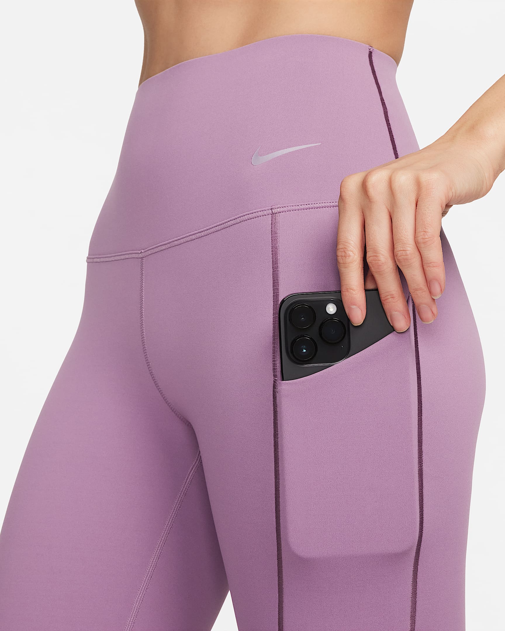 Nike Universa Women's Medium-Support High-Waisted 7/8 Leggings with ...