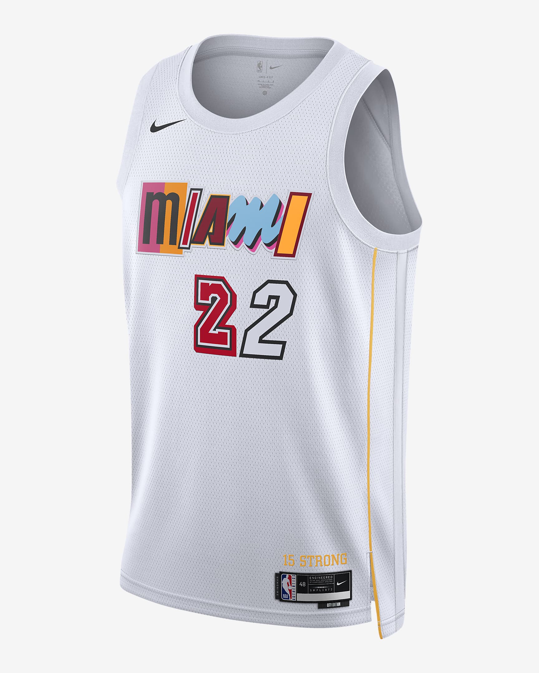 Jimmy Butler Miami Heat City Edition Nike Dri Fit Nba Swingman Jersey