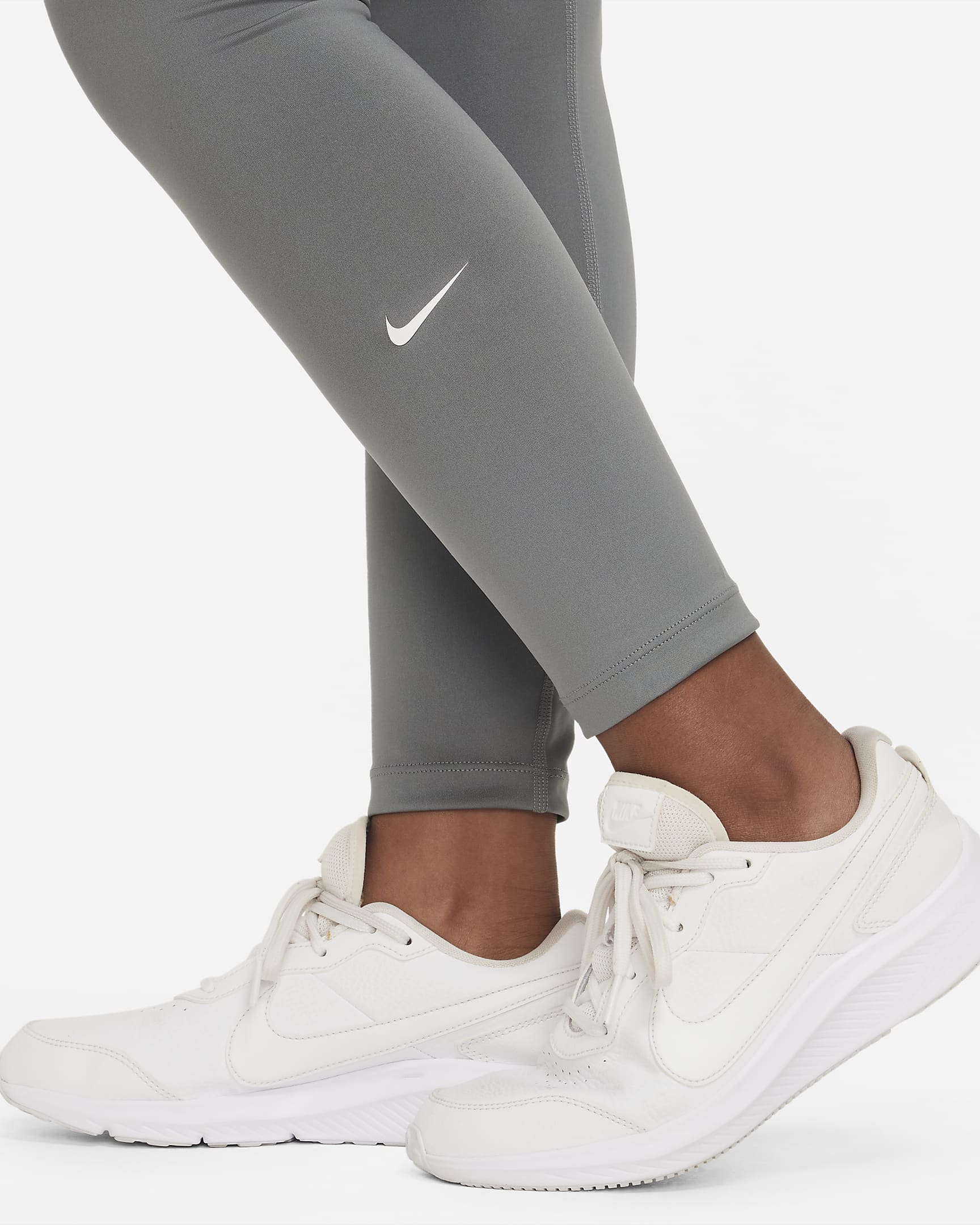 Nike Dri-FIT One Big Kids' (Girls') Leggings (Extended Size). Nike.com
