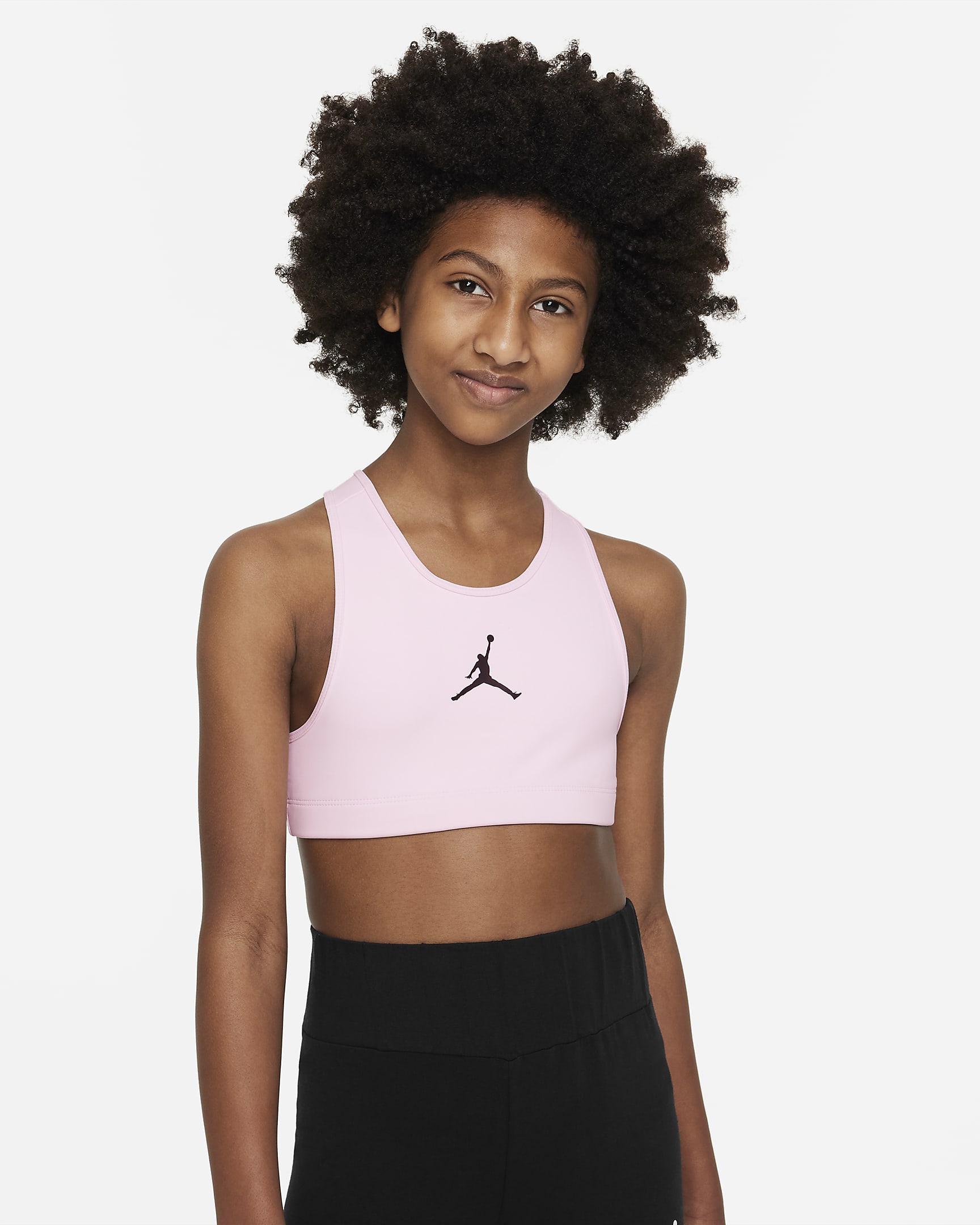 Brassière de sport Jordan pour Fille plus âgée. Nike LU