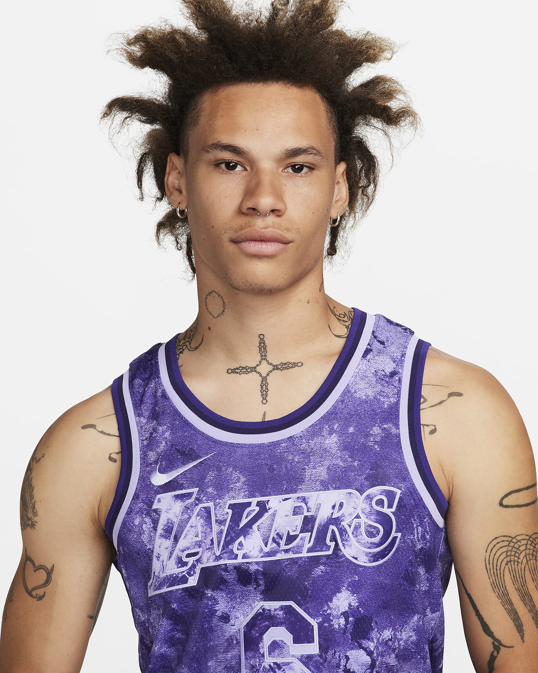 LeBron James Los Angeles Lakers 2022/23 Select Series Nike Dri-FIT NBA ...