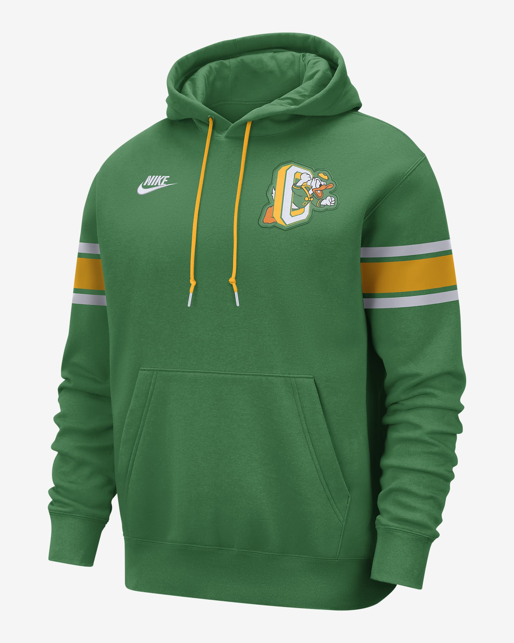 Sudadera con gorro sin cierre universitaria Nike para hombre Oregon Club Fleece. Nike.com