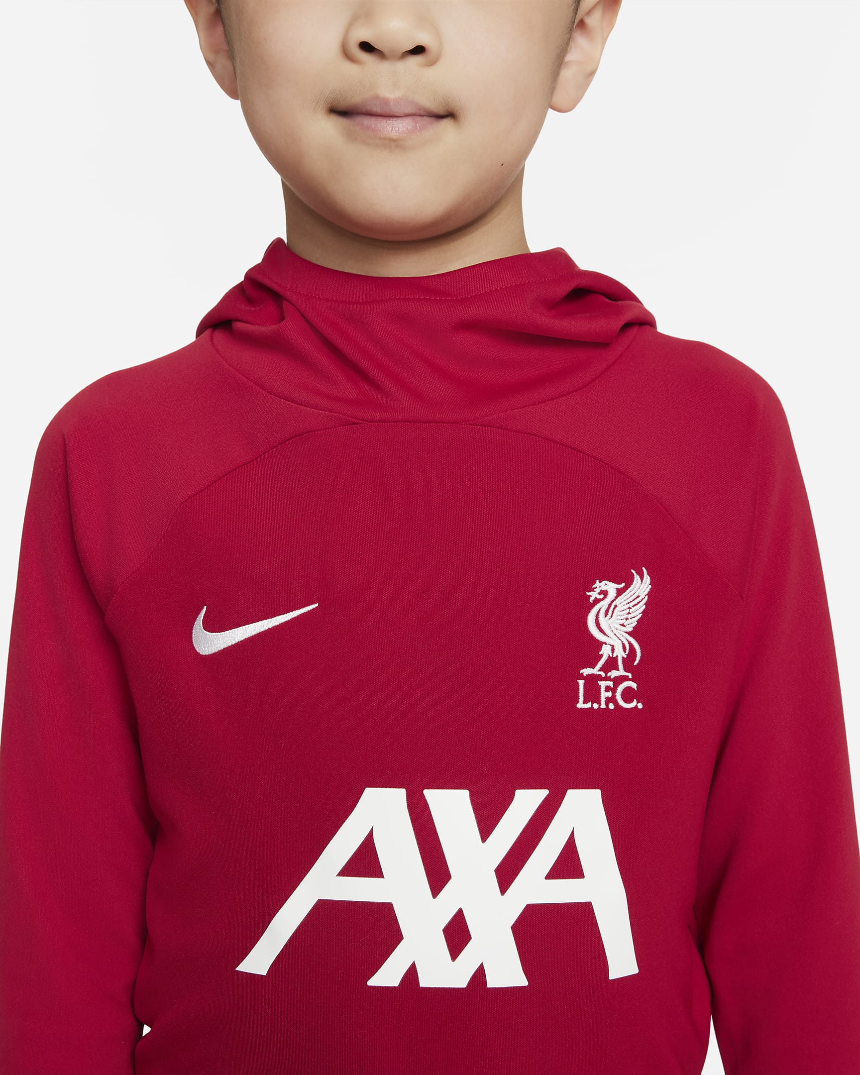 Liverpool Academy Pro Younger Kids' Nike Dri-FIT Football Pullover ...