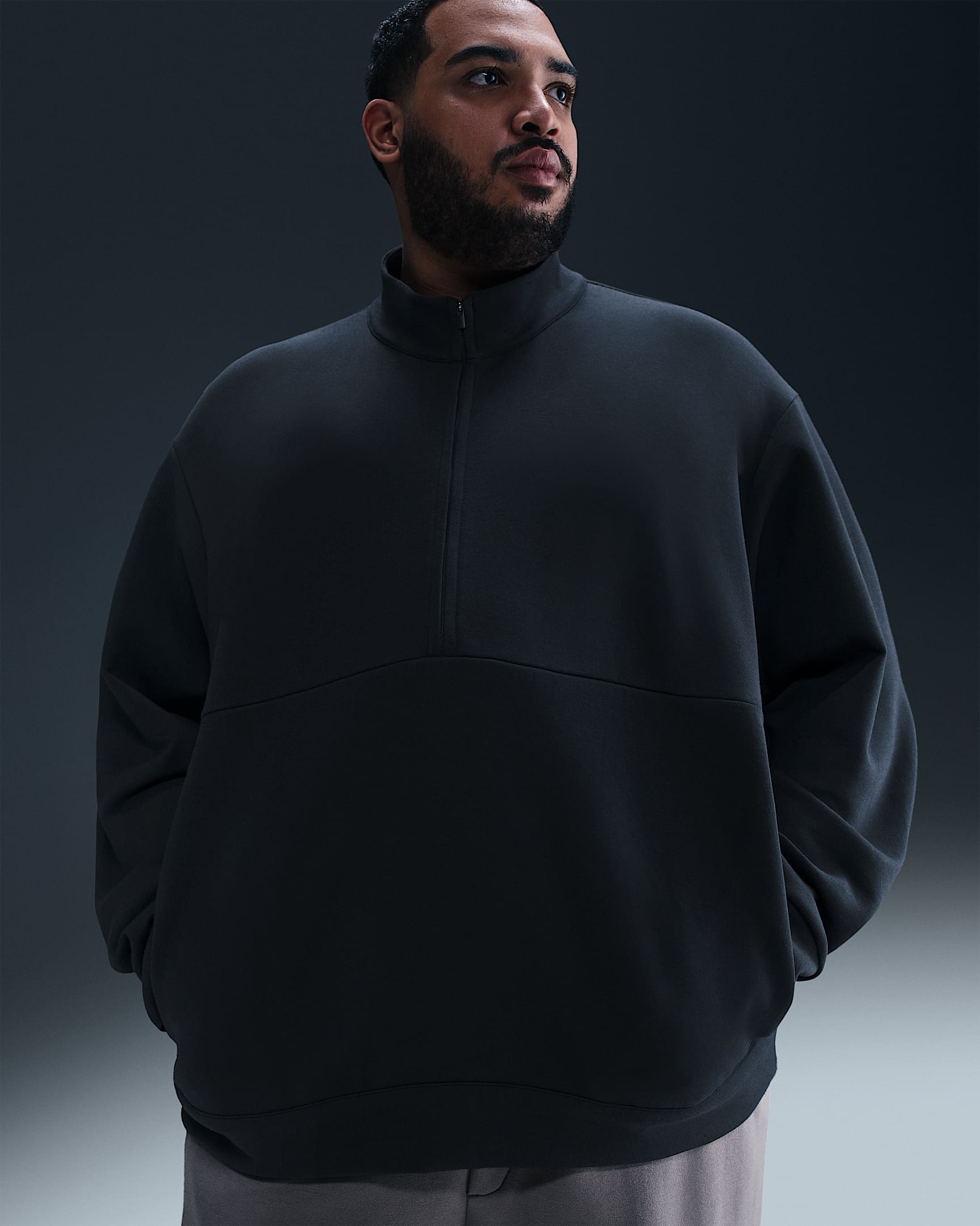 Nike 24.7 ImpossiblySoft Men's Dri-FIT 1/2-Zip Top. Nike.com