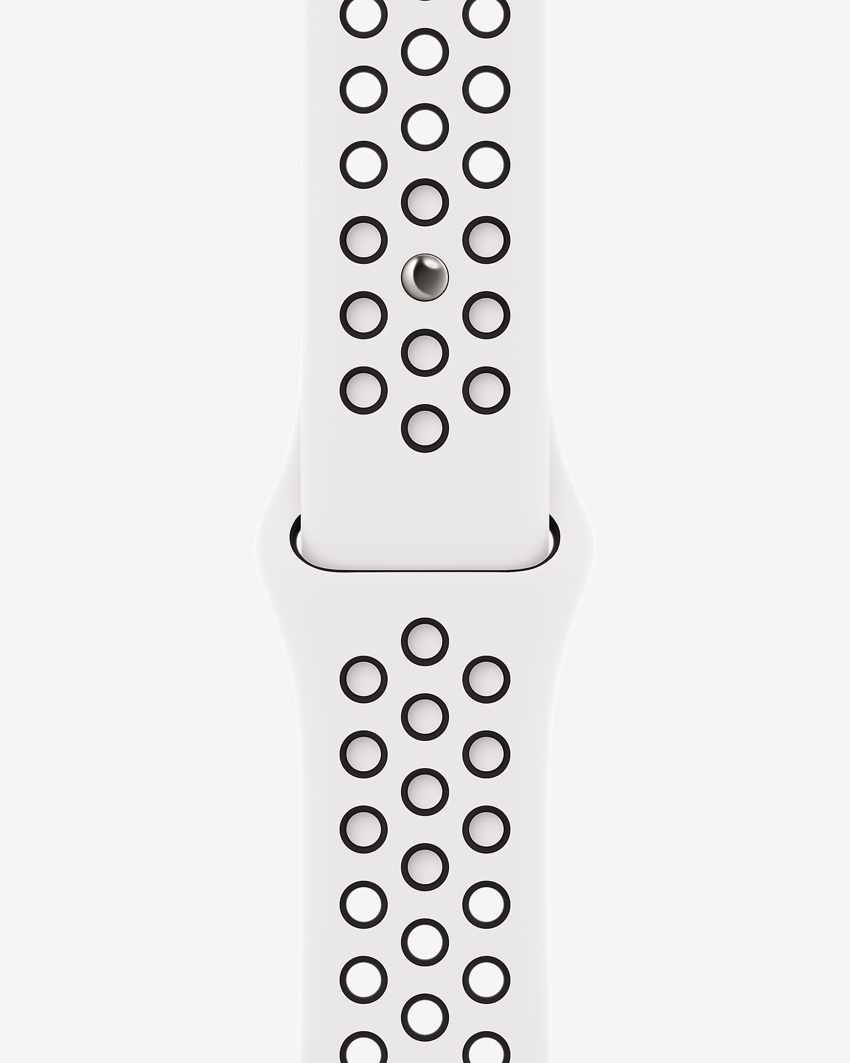 41mm Summit White/Black Nike Sport Band – Regular. Nike DK