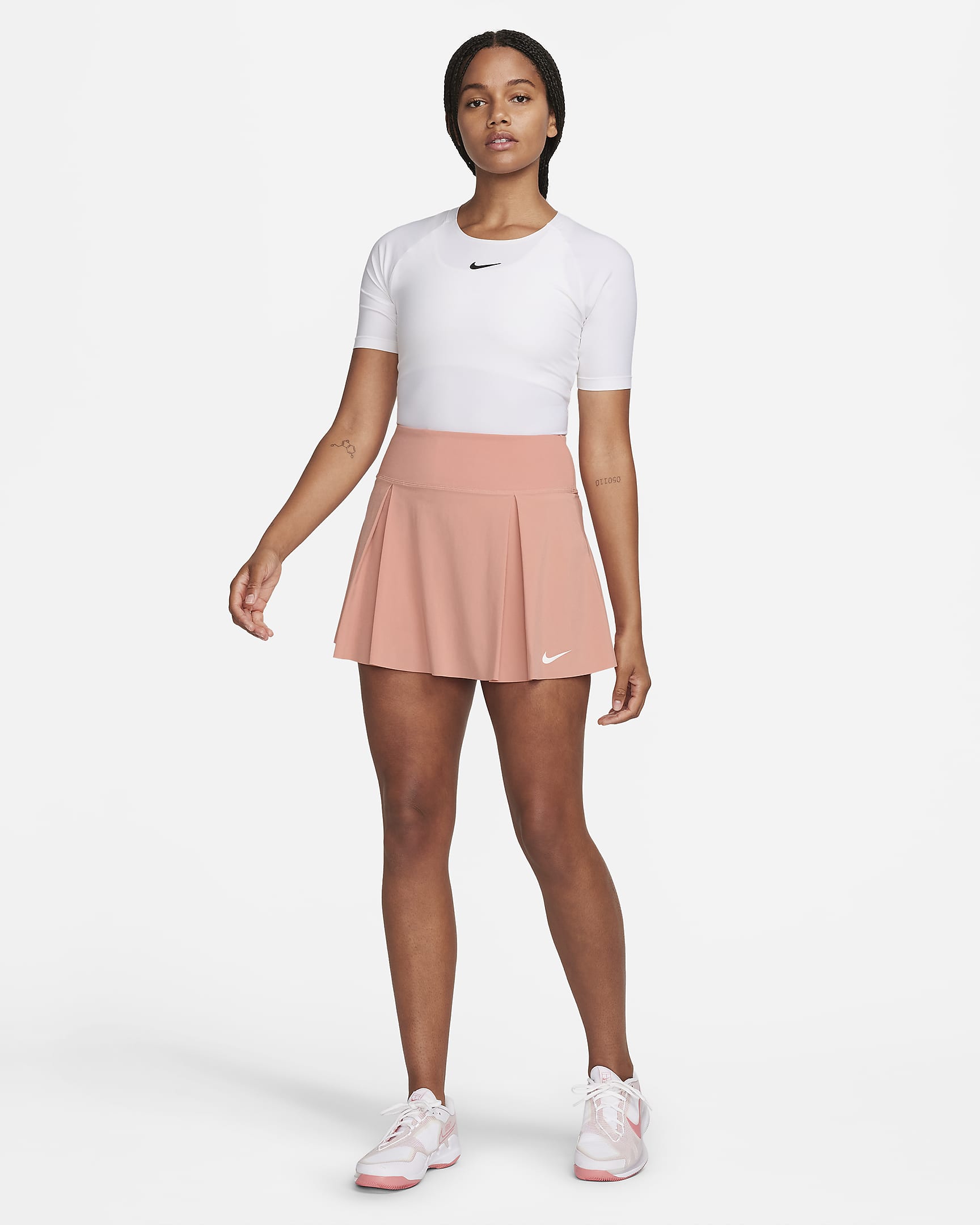 Falda de tenis corta para mujer Nike Dri-FIT Advantage. Nike.com