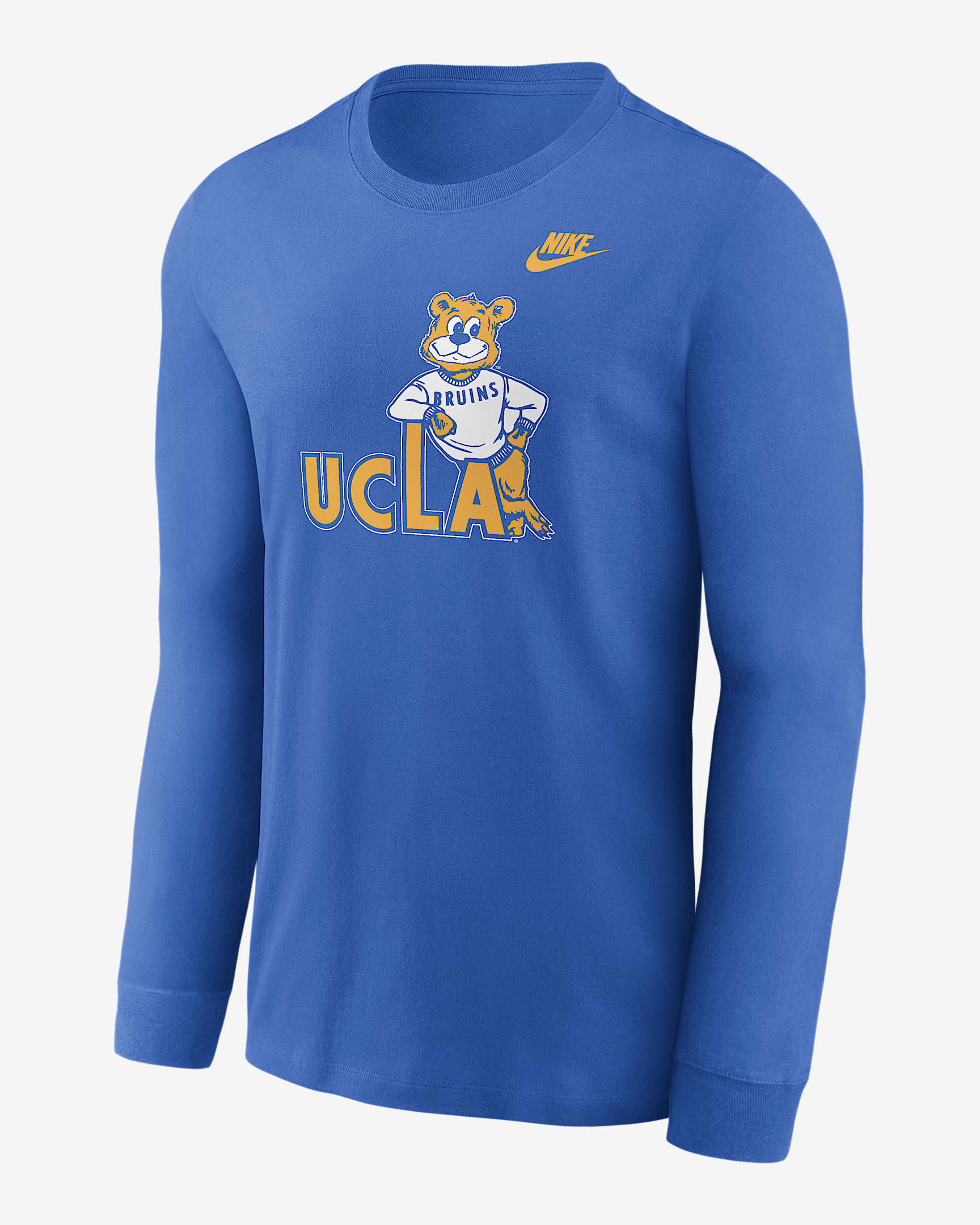UCLA Bruins Legacy Primary Logo Men's Nike College Long-Sleeve T-Shirt ...