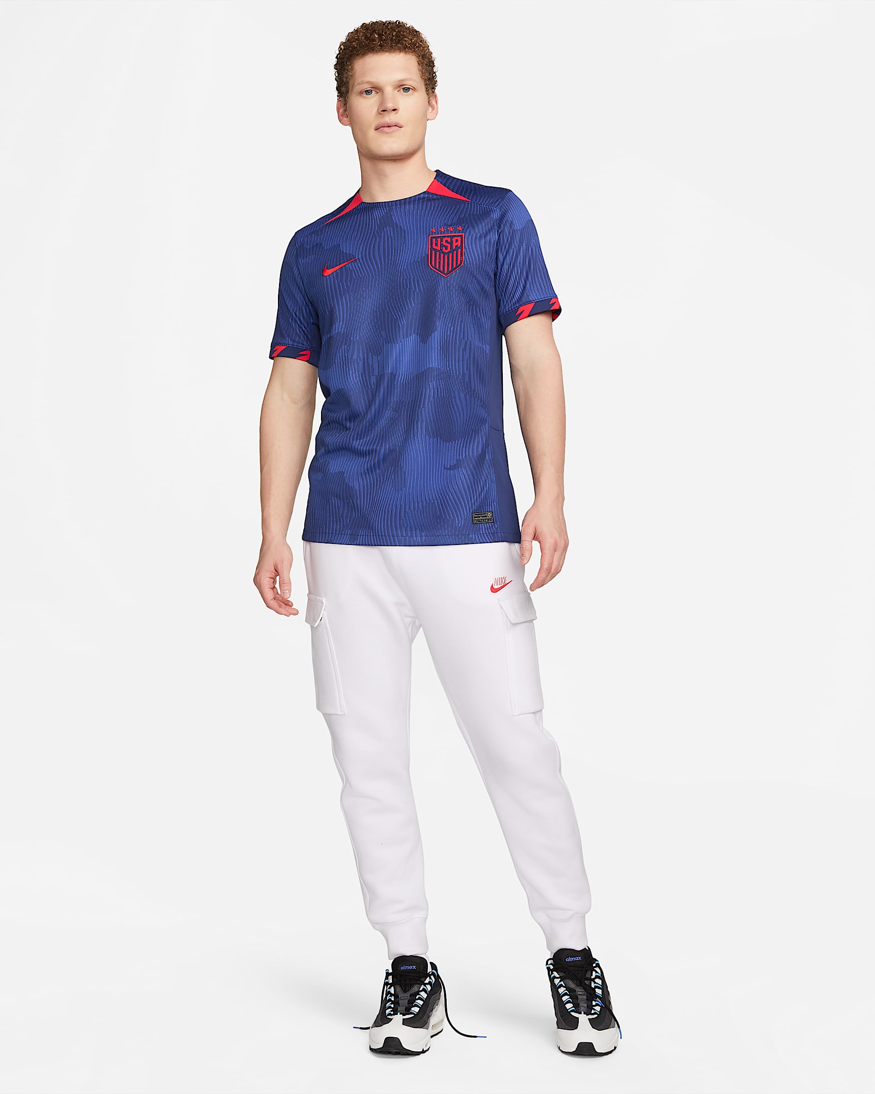 Jersey de fútbol Nike Dri-FIT para hombre de la selección femenina de fútbol de EE.UU. (4-Star ...