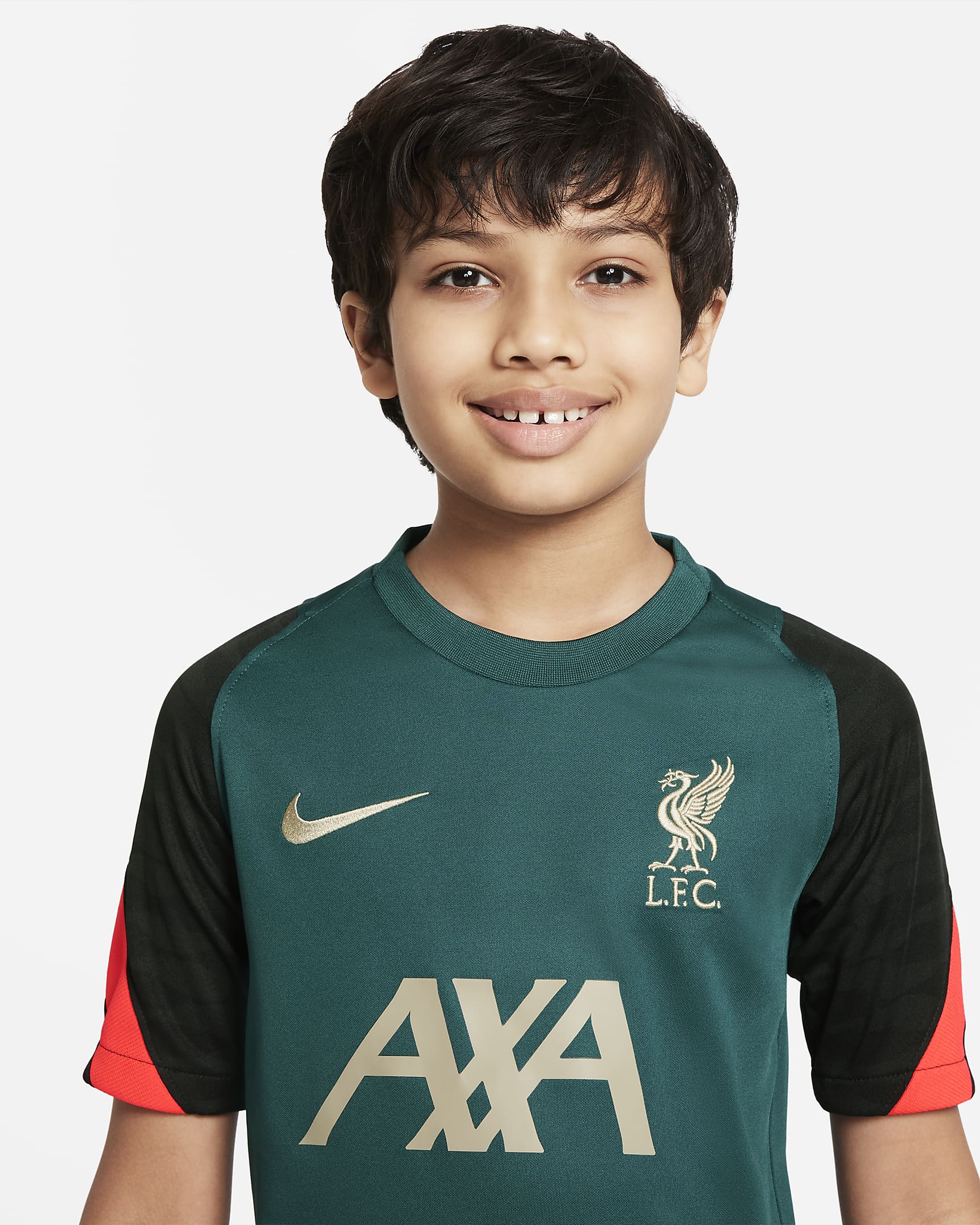 Liverpool F.C. Strike Older Kids' Short-Sleeve Football Top. Nike IN