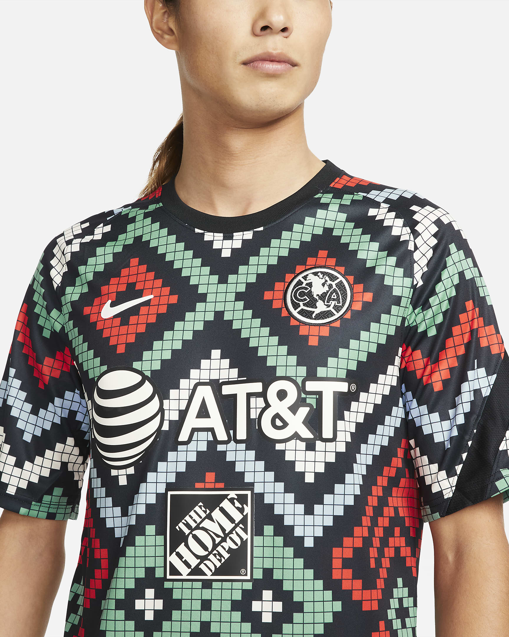 Club América Third Men's Nike Pre-Match Soccer Top. Nike.com