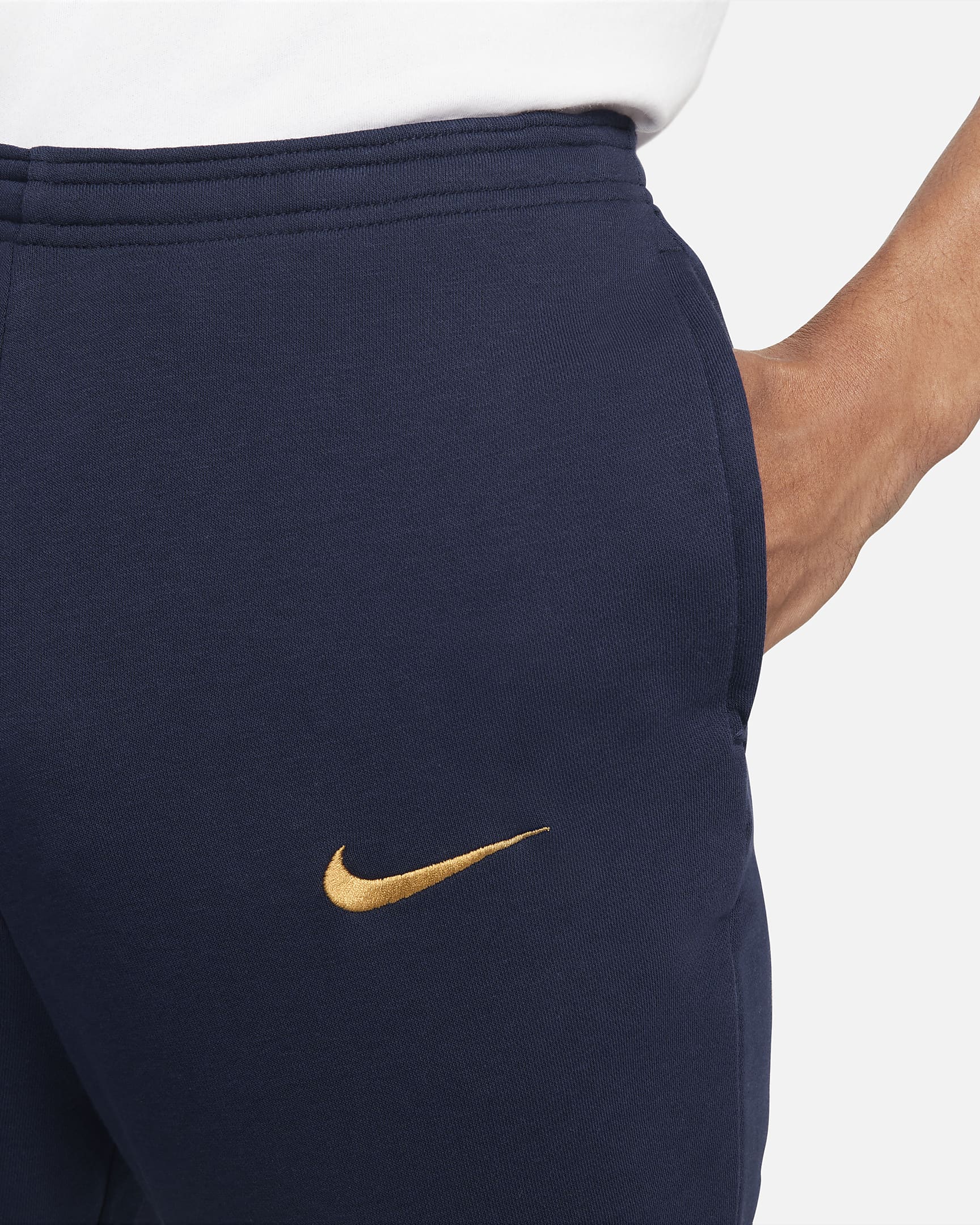 Pants de fútbol Nike de French Terry para hombre Paris Saint-Germain ...