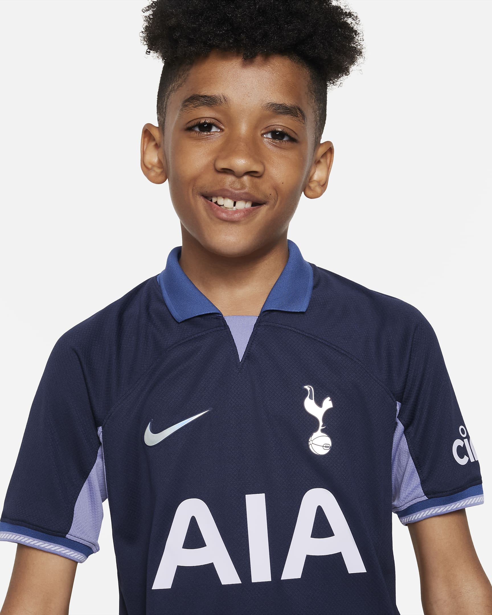 Tottenham Hotspur 2023/24 Stadium Away Older Kids' Nike Dri-FIT Football Shirt. Nike UK