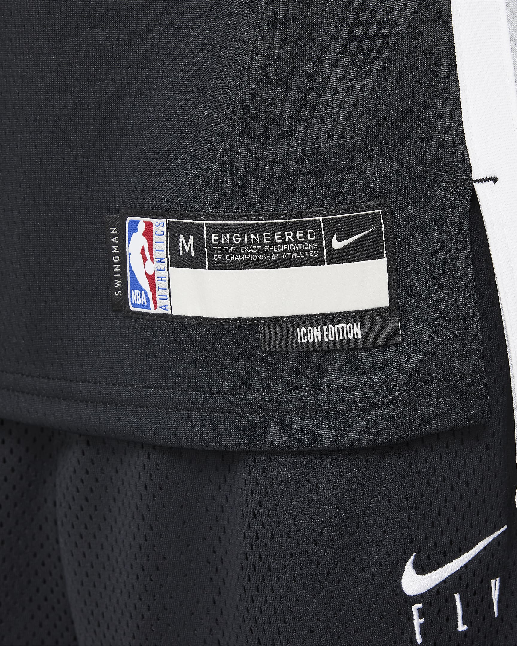 San Antonio Spurs 2022/23 Icon Edition Camiseta Swingman de la NBA - Niño. Nike ES