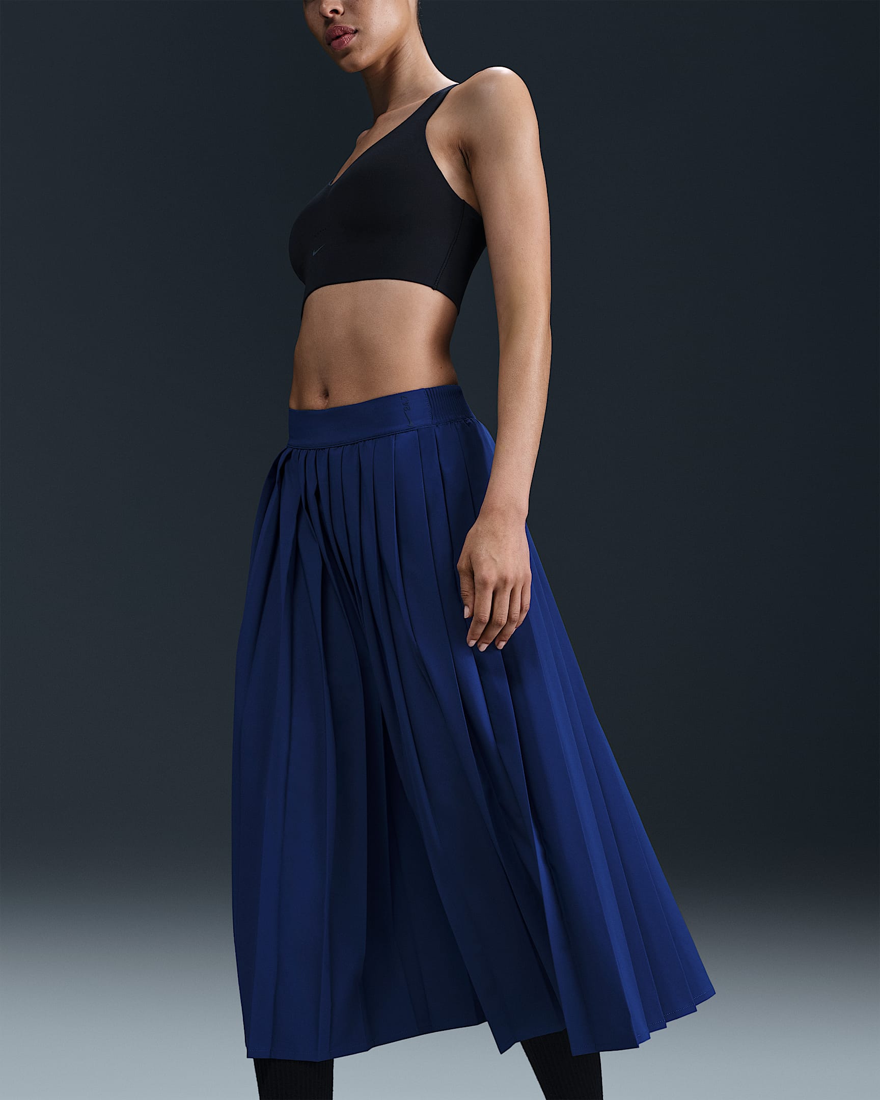 Nike 24.7 PerfectStretch Dri-FIT-Faltenrock (Damen). Nike CH